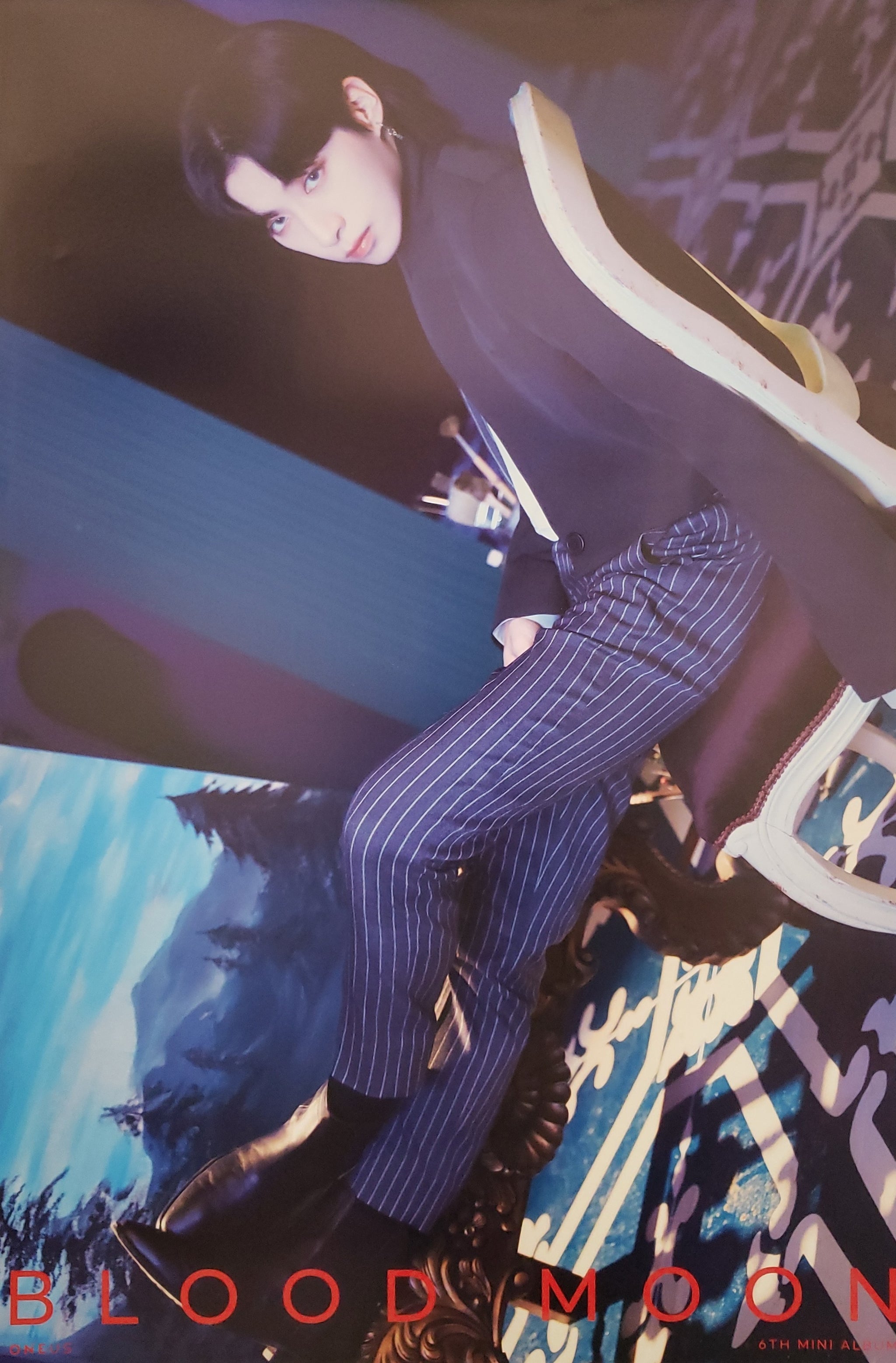 Oneus 6th Mini Album Blood Moon Official Poster - Photo Concept Xion ...