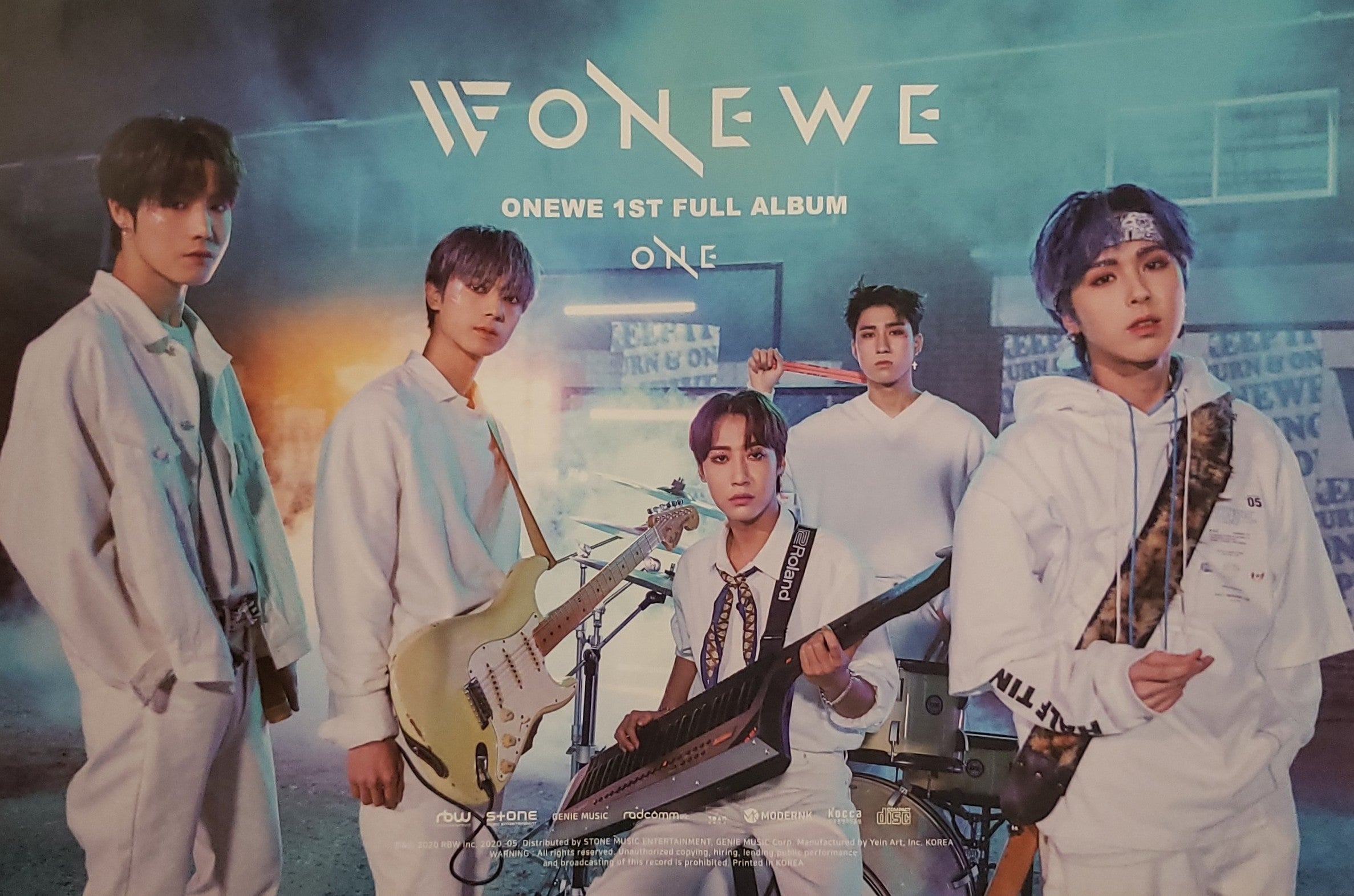 ONEWE 1st Album ONE Official Poster - Photo Concept 1 – Choice Music LA