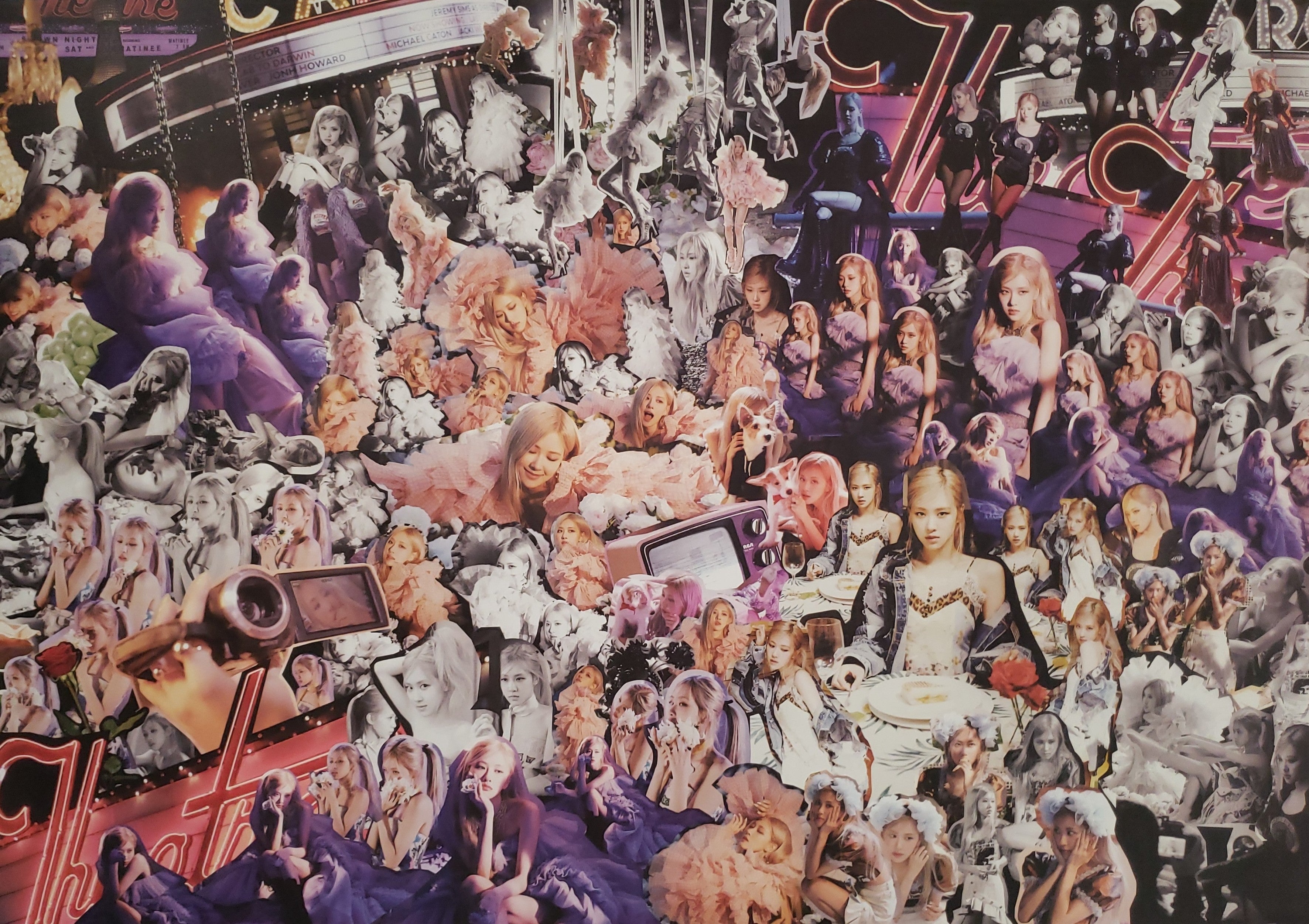 Rose 1st Single Album R Official Poster - Photo Concept 2 – Choice Music LA