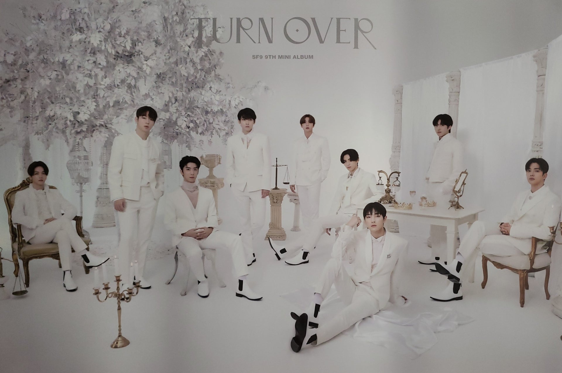 SF9 9TH MINI ALBUM TURN OVER Official Poster - Photo Concept S – Choice ...
