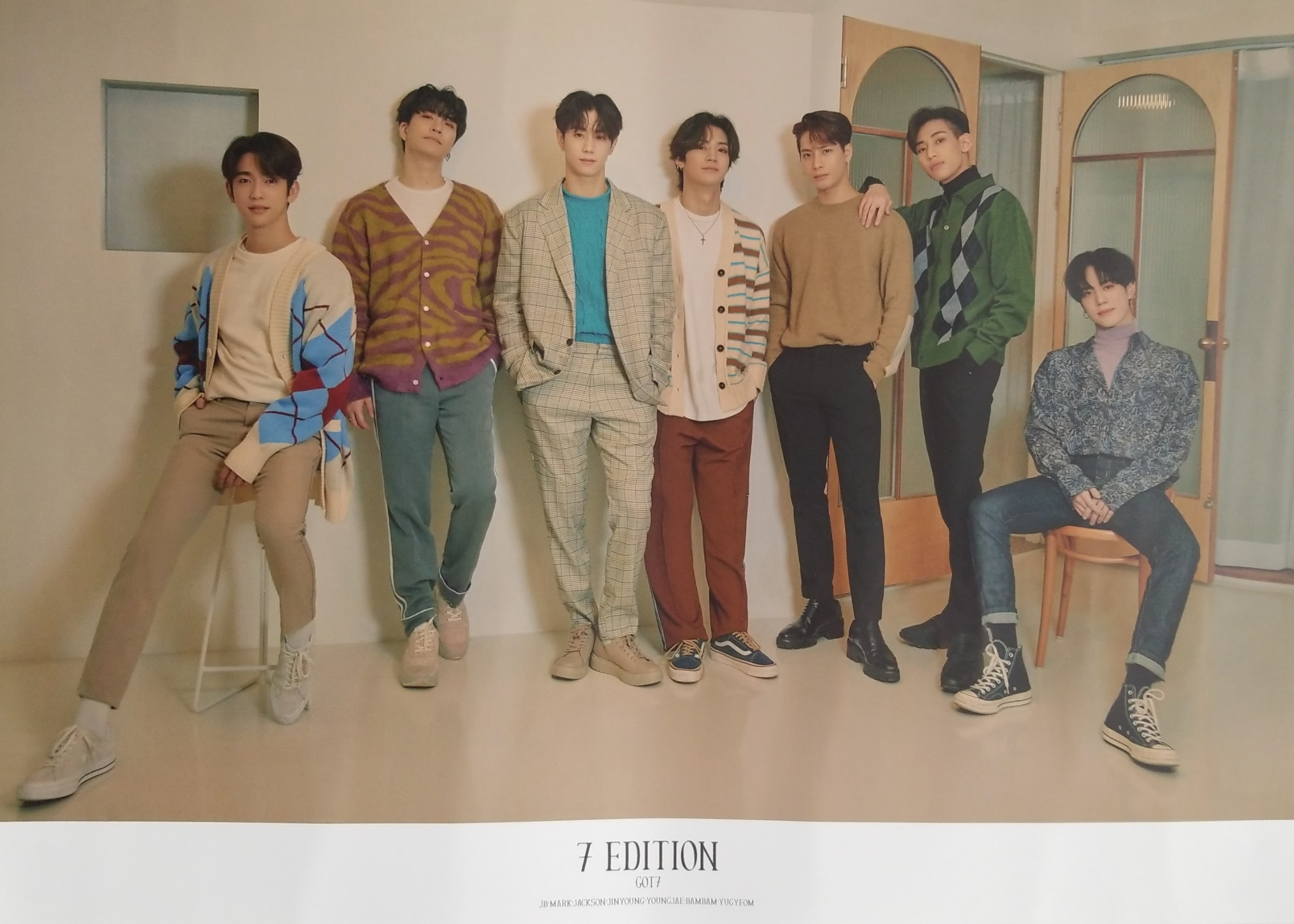 GOT7 7Edition Official Poster - Photo Concept 2 – Choice Music LA