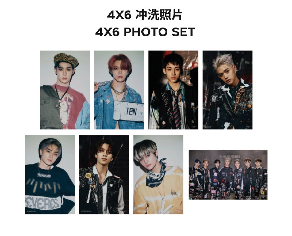 WayV Awaken The World Goods - 4X6 Photo Set – Choice Music LA