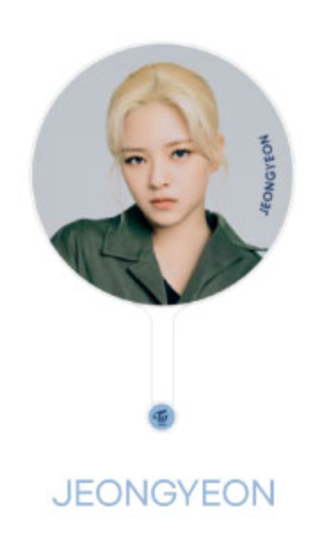 TWICE 2020 World in A Day Official Merchandise - Image Picket Fan ...