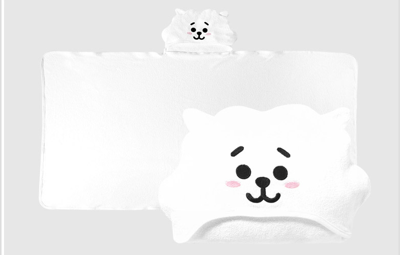(Limited Quantity) BT21 Official Merchandise - HOODIE TOWEL – Choice ...