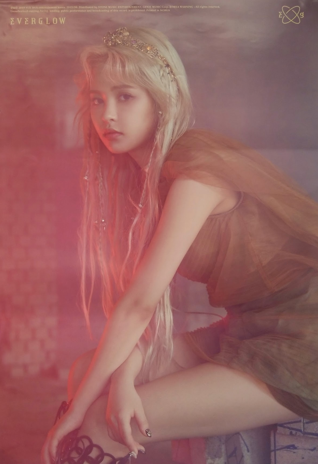 Everglow 2nd Single Album Hush Official Poster - Photo Concept E:U ...