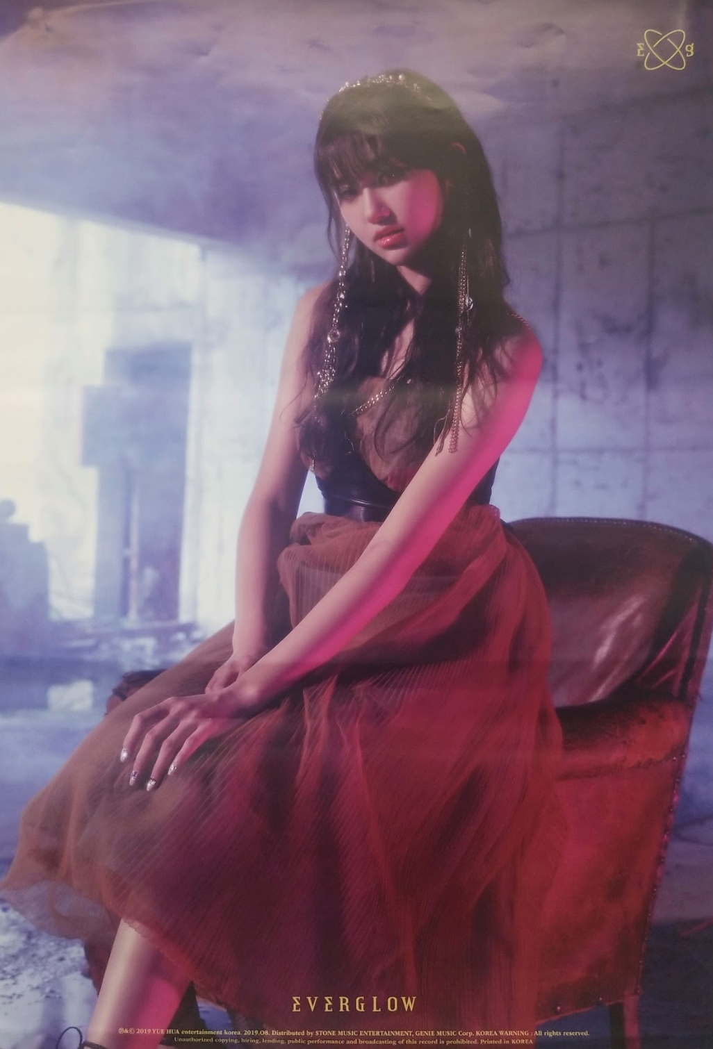 Everglow 2nd Single Album Hush Official Poster - Photo Concept Aisha ...