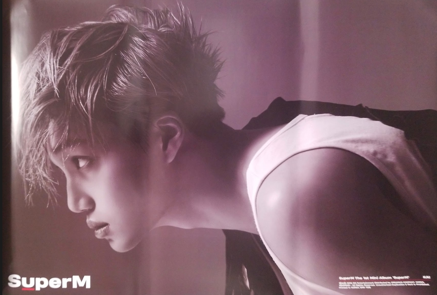SuperM 1st Mini Album SuperM Official Poster - Photo Concept Kai ...