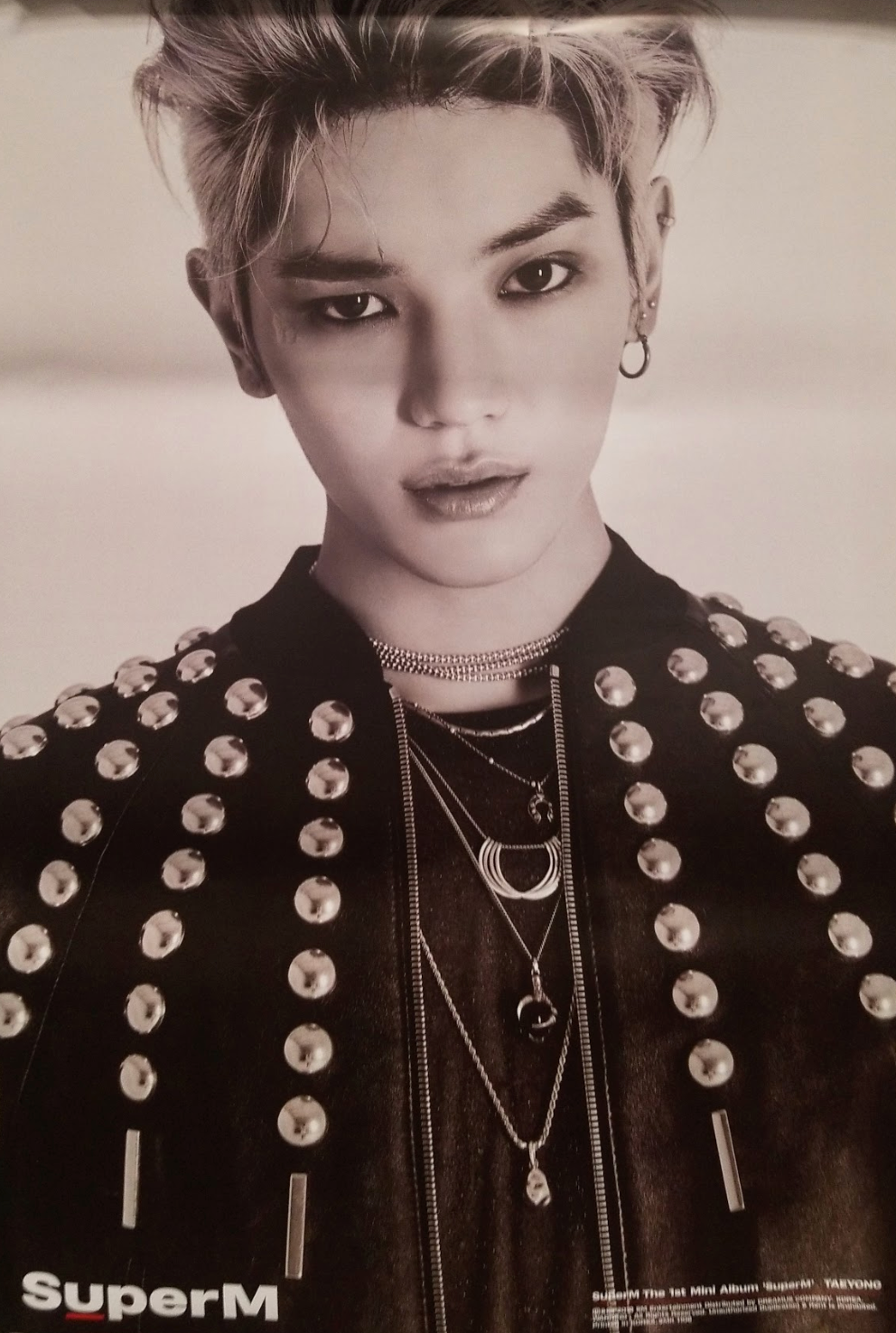 SuperM 1st Mini Album SuperM Official Poster - Photo Concept Taeyong ...