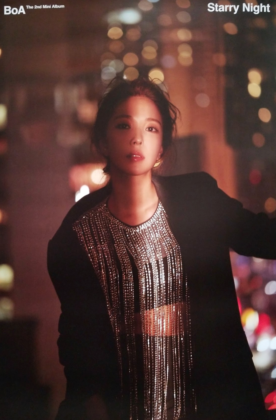 BoA 2nd Mini Album - Starry Night Official Poster - Photo Concept 1 ...