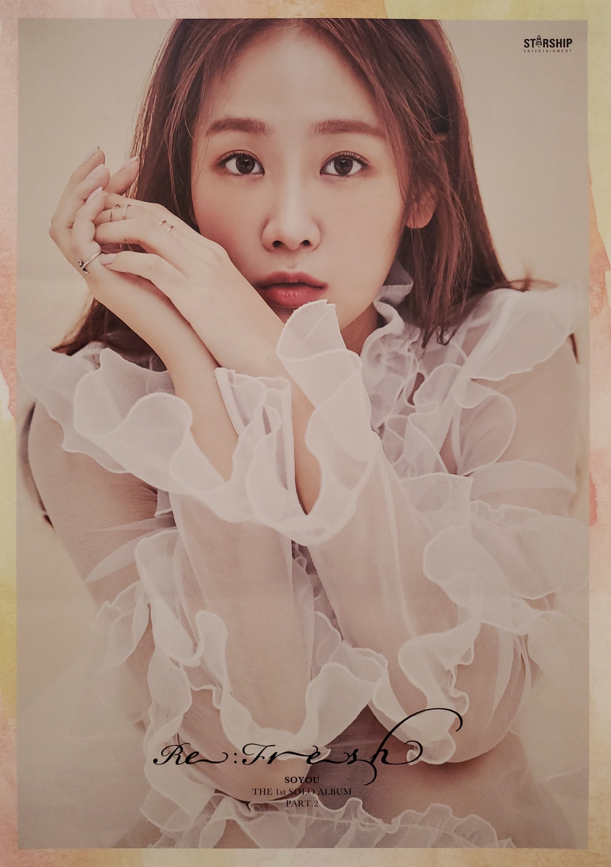 SOYOU 1st Solo Album Part.2 [RE:FRESH] Official Poster - Photo Concept ...