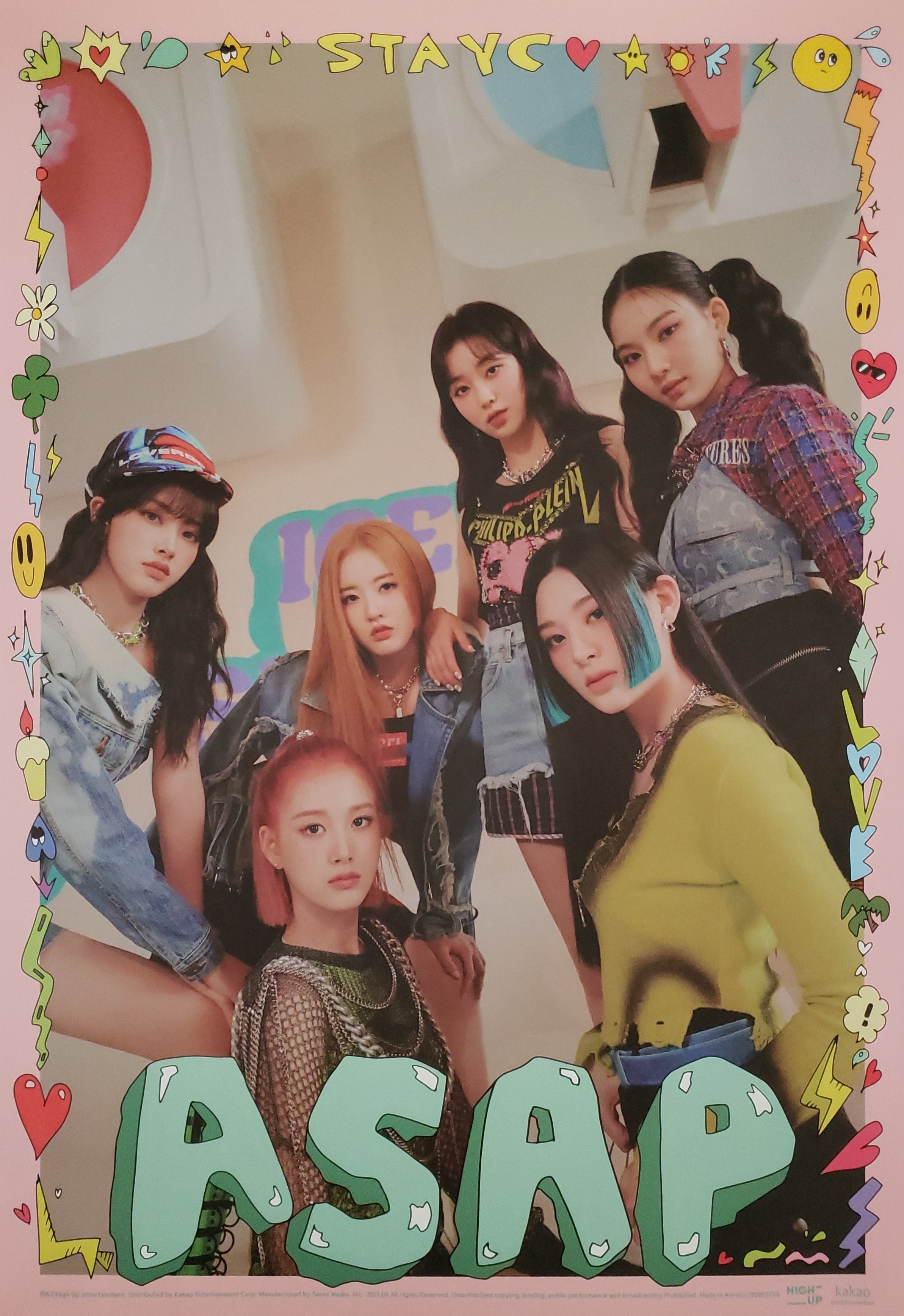 STAYC 2nd Single Album STAYDOM Official Poster - Photo Concept 2 ...