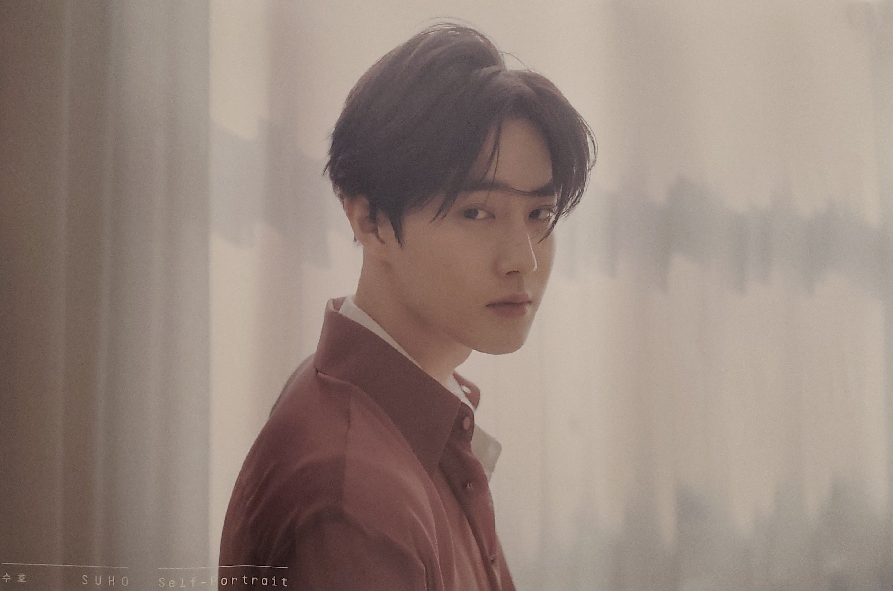 SUHO 1st Mini Album Self-Portrait (Kit Ver.) Official Poster - Photo C ...