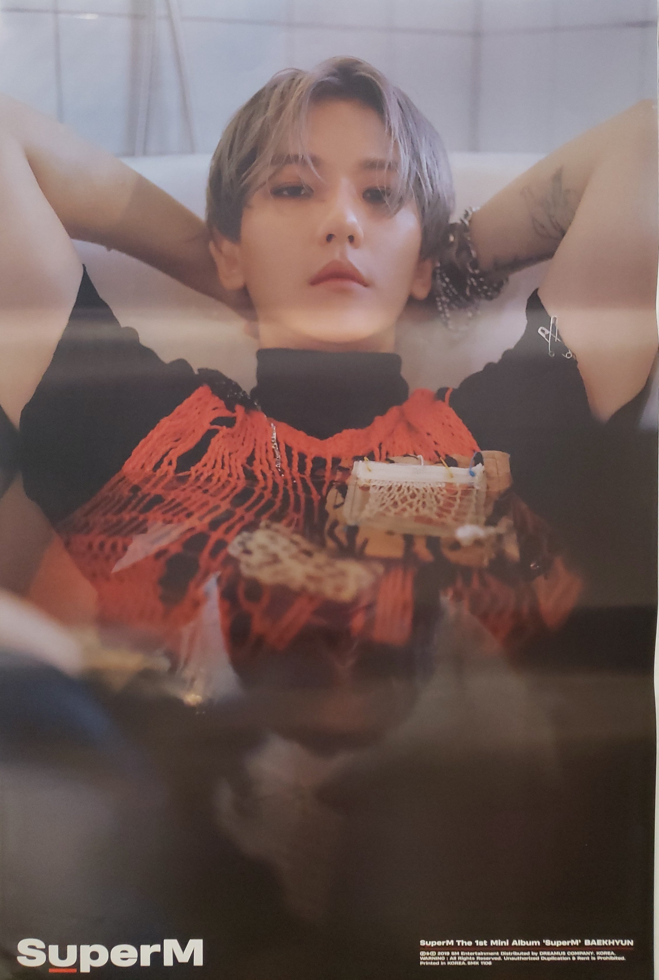 SuperM 1st Mini Album SuperM Official Poster - Photo Concept Baekhyhun ...