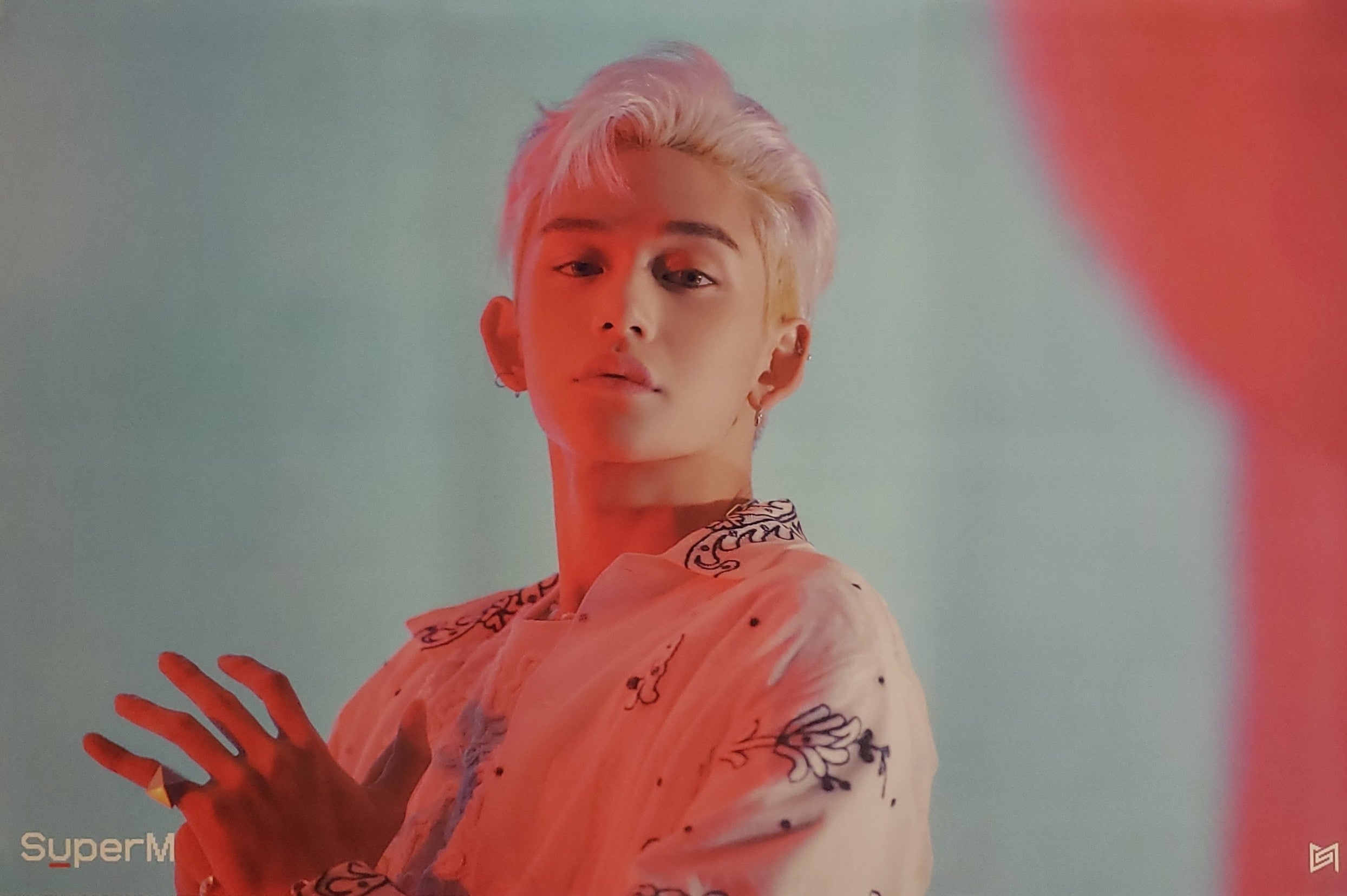 SuperM 1st Album Super One Official Poster - Photo Concept Lucas ...