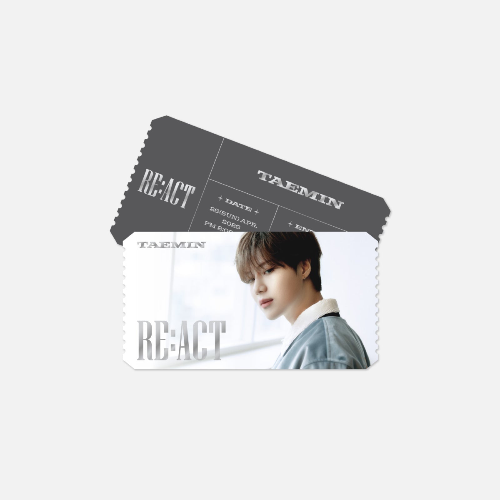 Taemin Re : Act Official Merchandise - Special AR Ticket Set – Choice ...