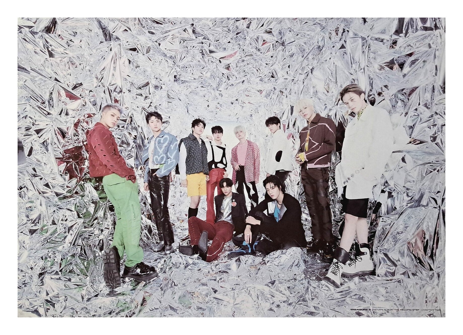 Treasure 2nd Mini Album The Second Step : Chapter Two Official Poster ...