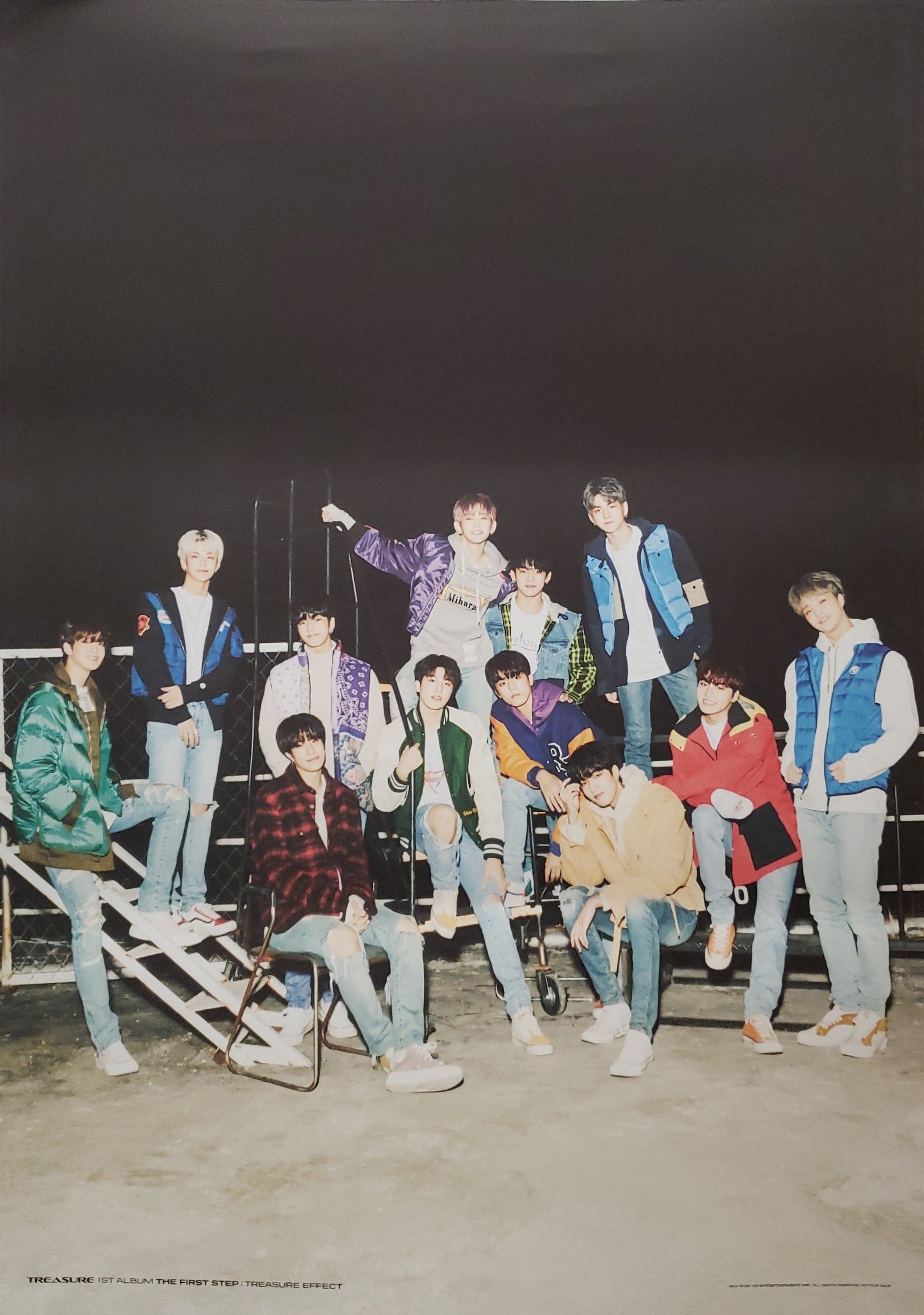Treasure 1st Album The First Step : Treasure Effect Official Poster ...