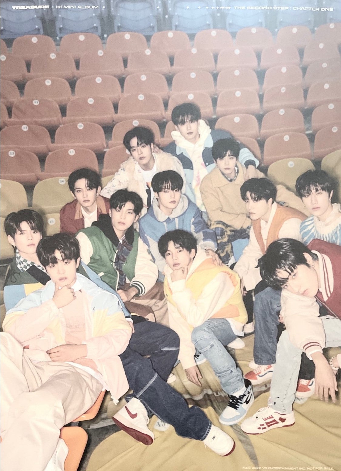 Treasure 1st Mini Album The Second Step: Chapter 1 Official Poster - P ...