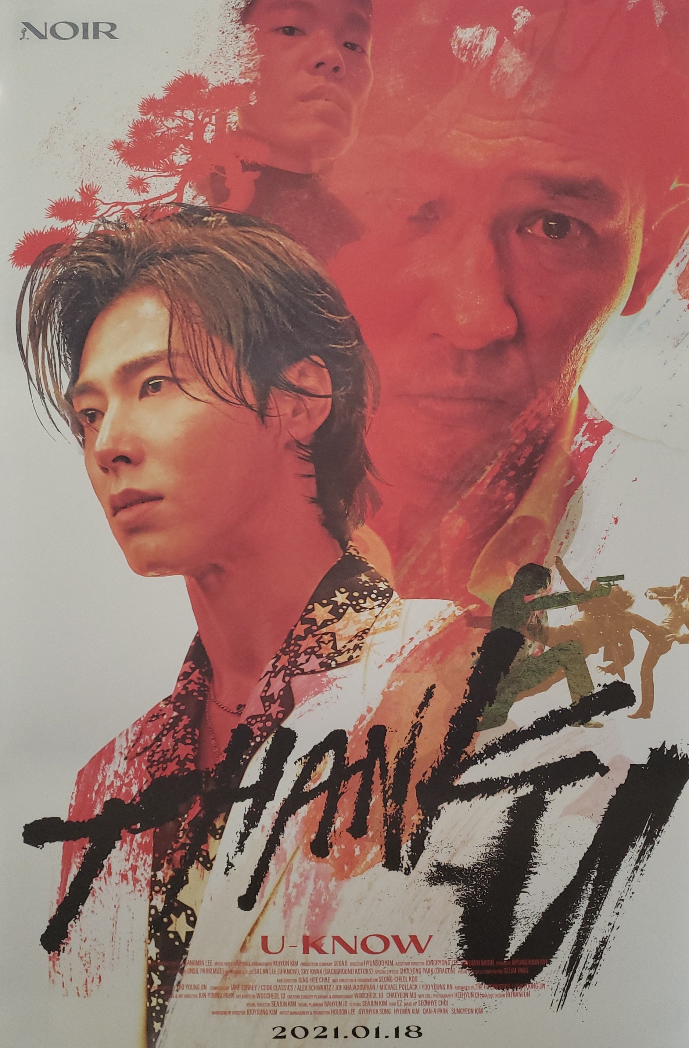 TVXQ U-KNOW 2nd Mini Album NOIR Official Poster - Photo Concept 3 ...