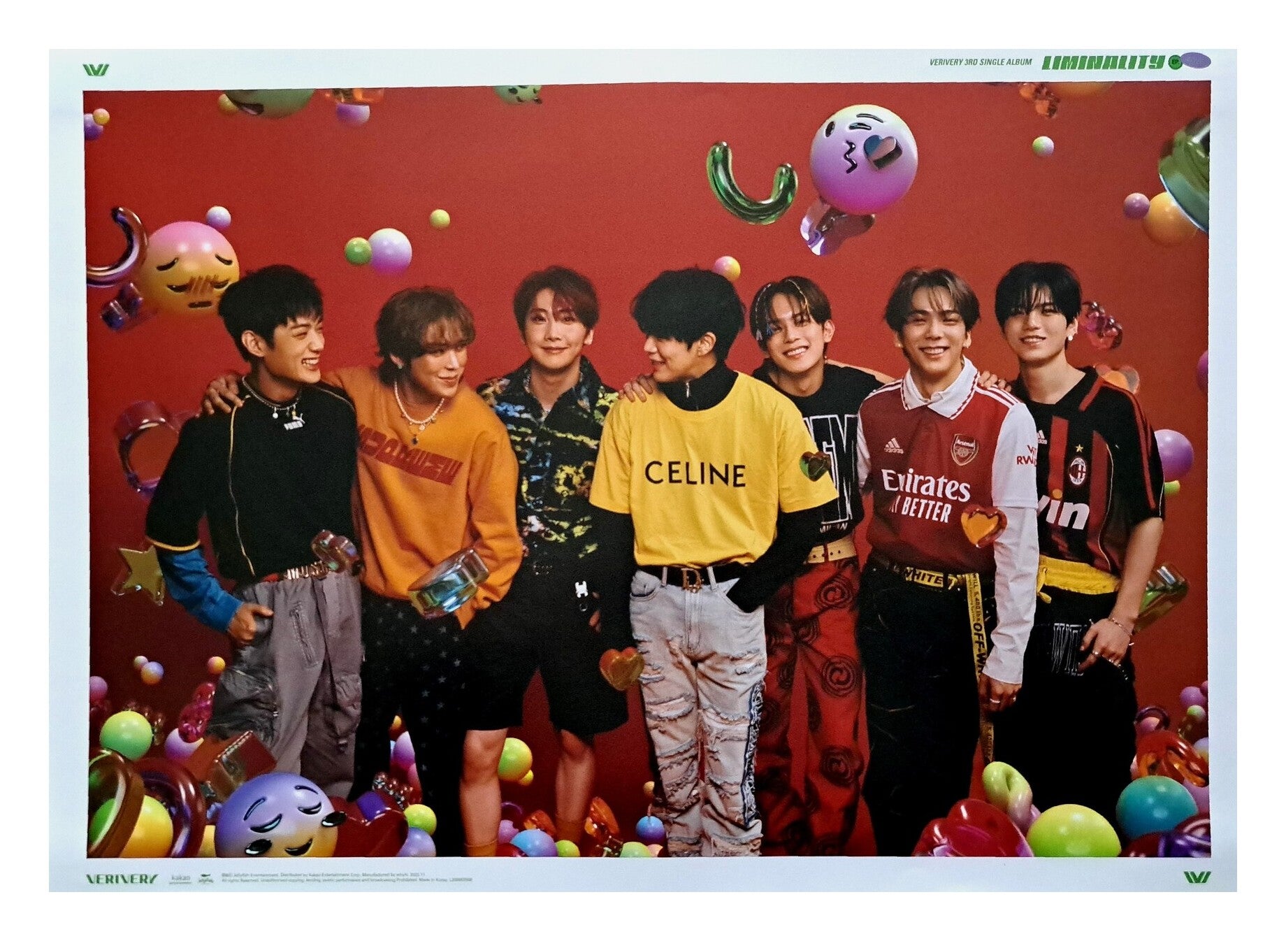 Verivery 3rd Single Album Liminality - EP.LOVE Official Poster - Photo ...