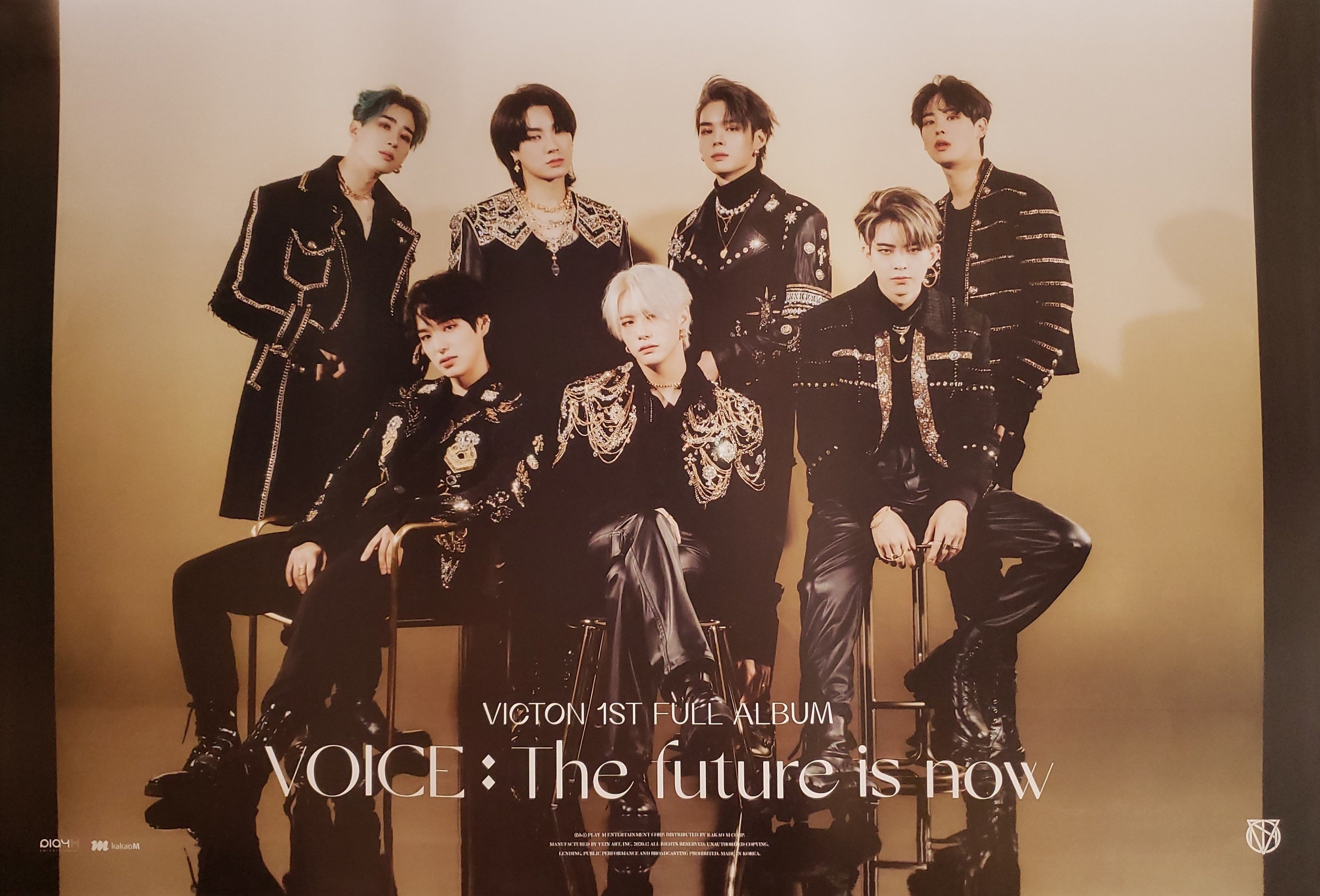 VICTON 1st Album VOICE : The future is now Official Poster - Photo Con ...