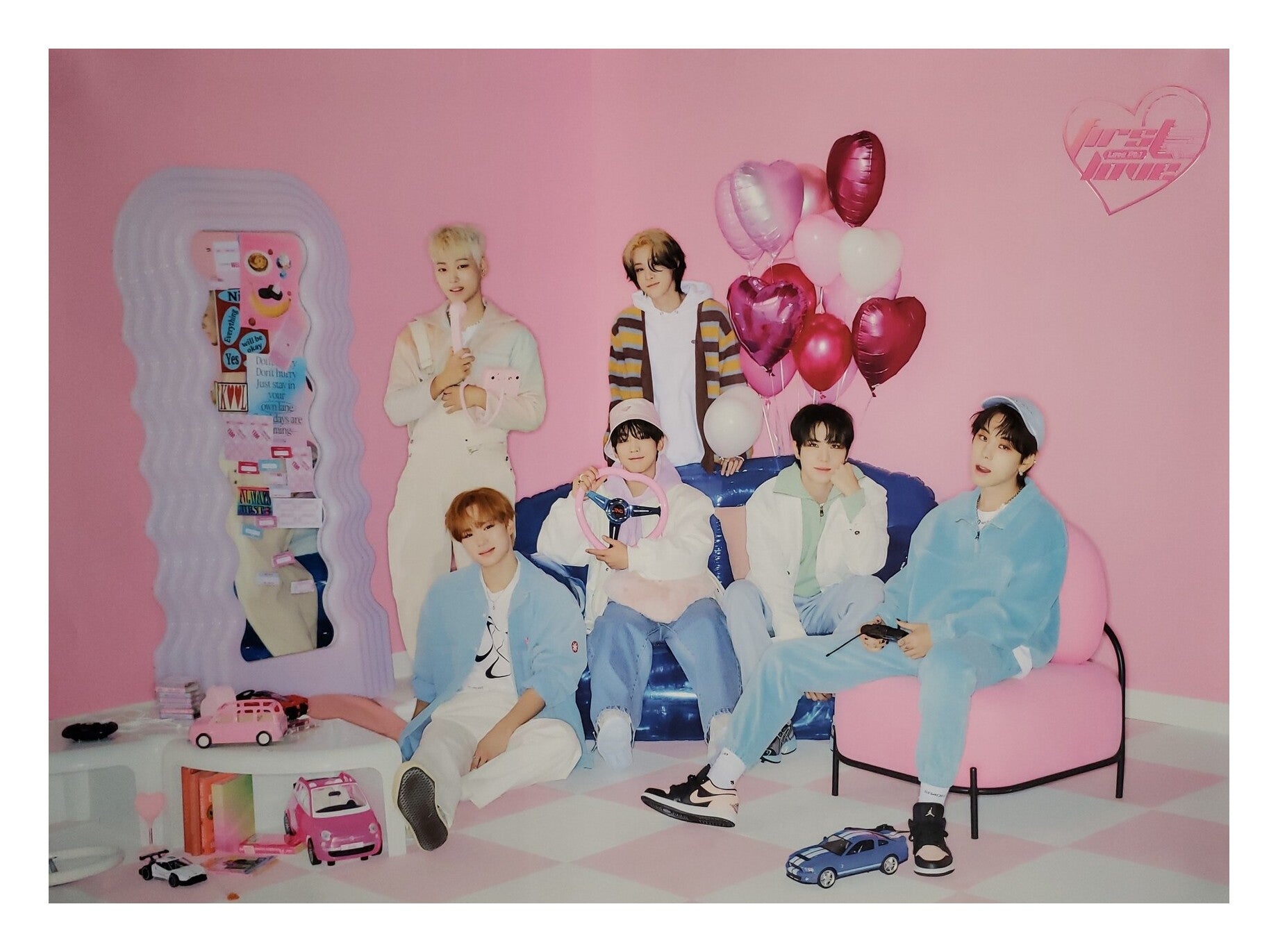 WEi 4th Mini Album Part 1 : First Love Official Poster - Photo Concept ...