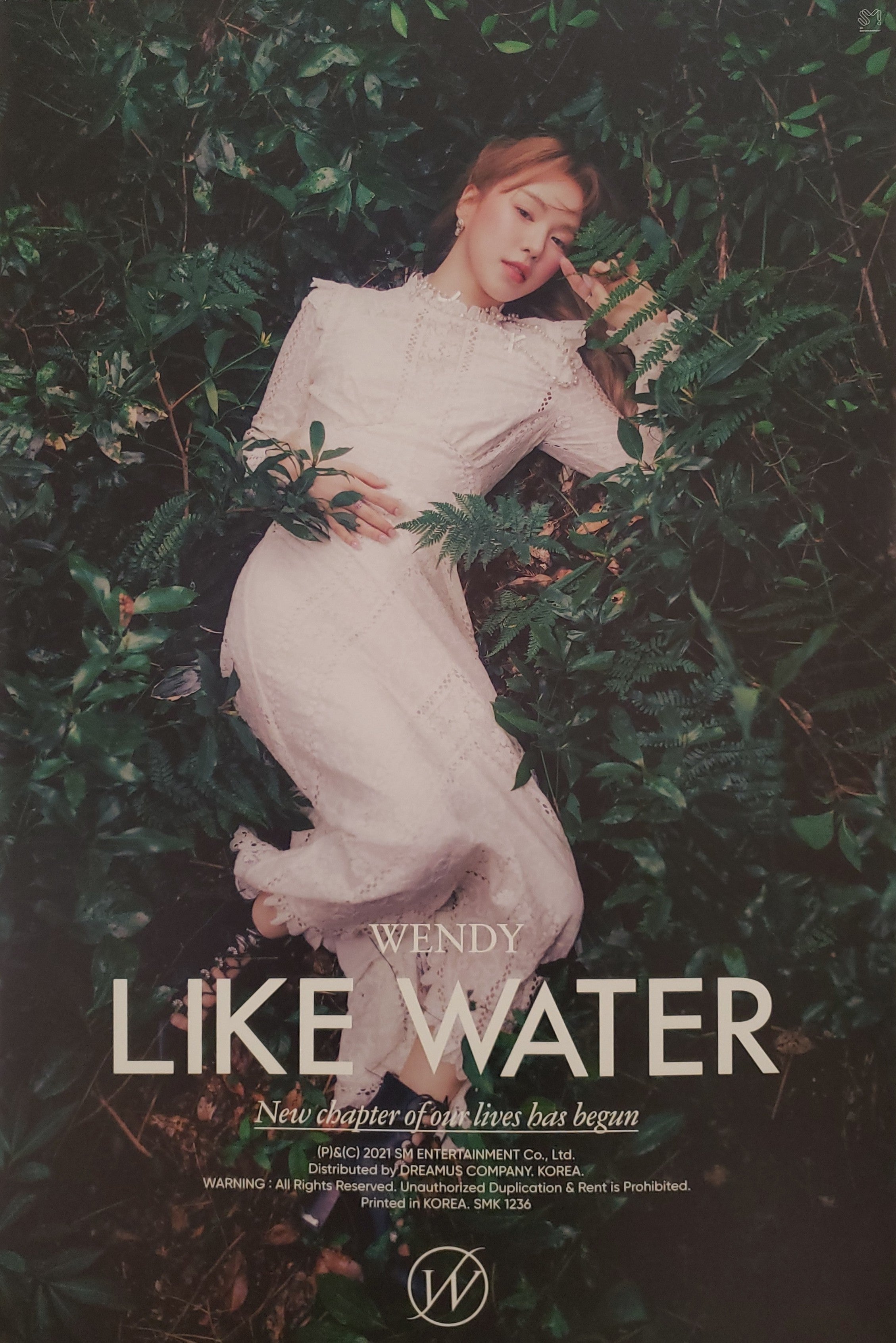 WENDY 1ST MINI ALBUM LIKE WATER Official Poster - Photo Concept 3 ...
