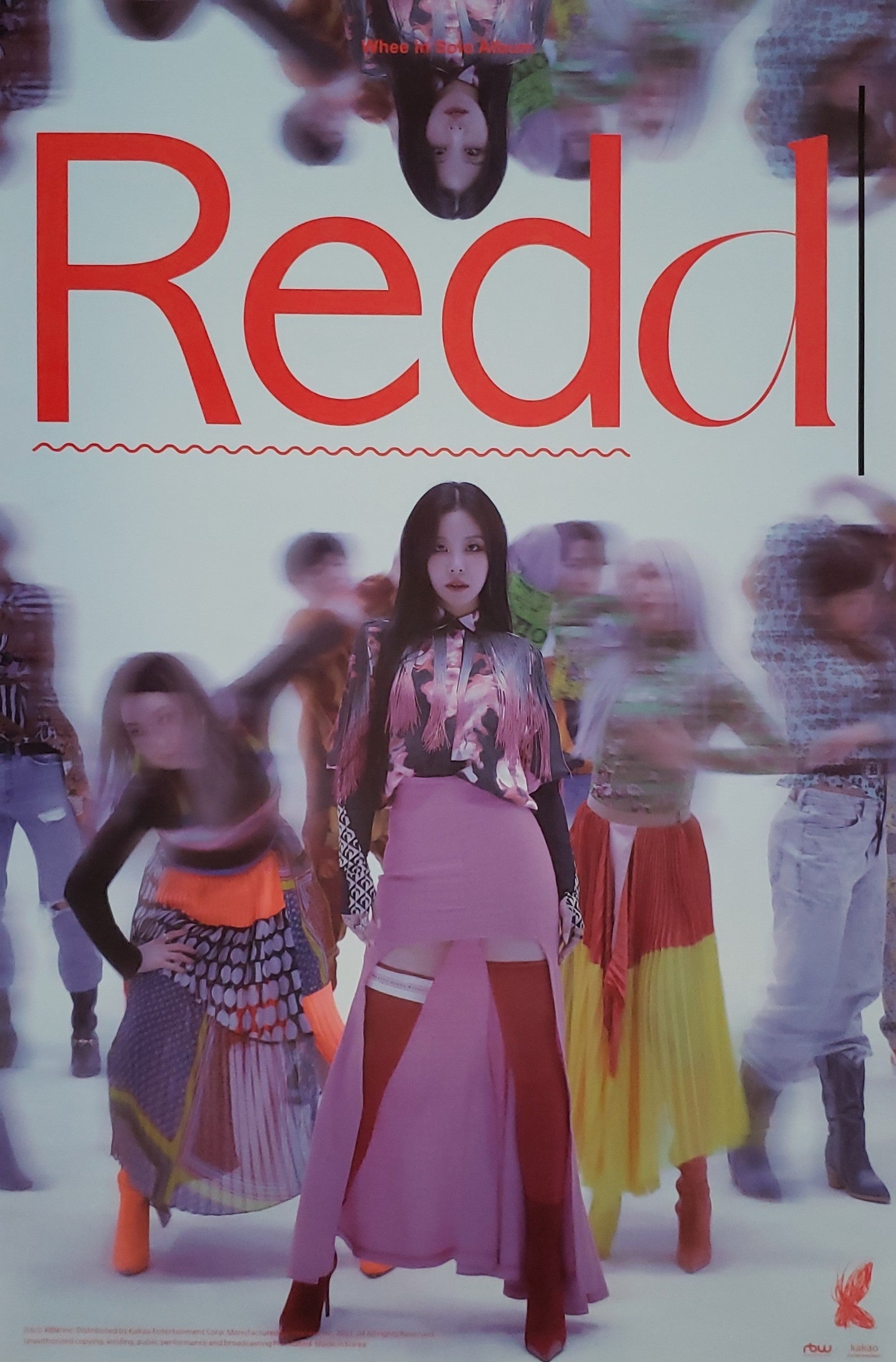 WHEE IN 1st Mini Album REDD Official Poster - Photo Concept 4 – Choice ...