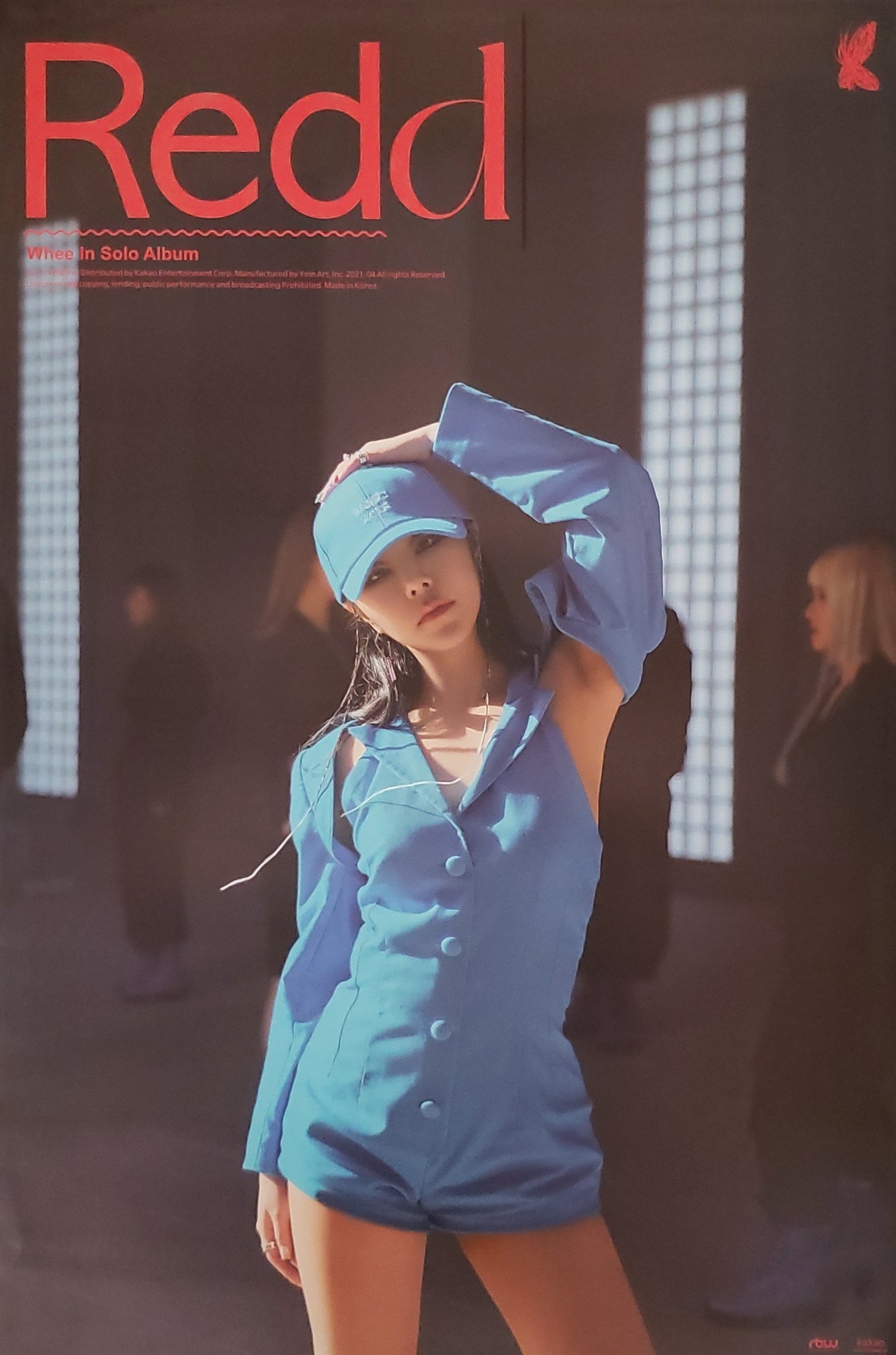 WHEE IN 1st Mini Album REDD Official Poster - Photo Concept 5 – Choice ...