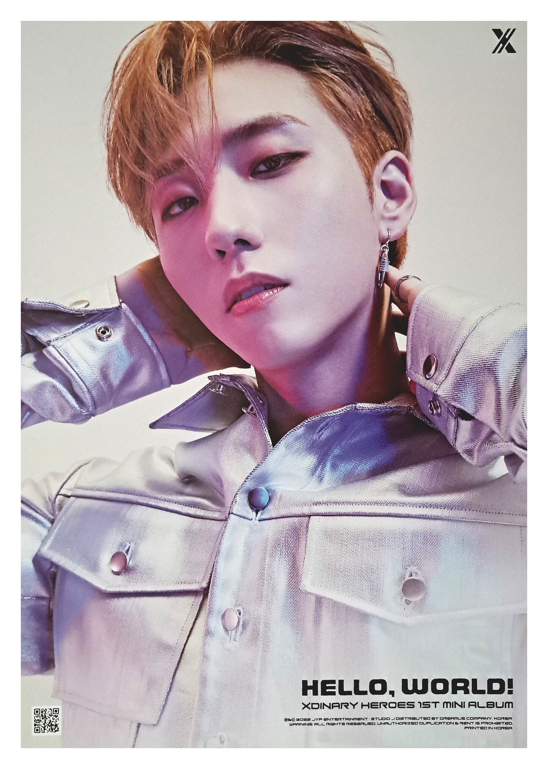 Xdinary Heroes 1st Mini Album Hello, world! Official Poster - Photo Co ...