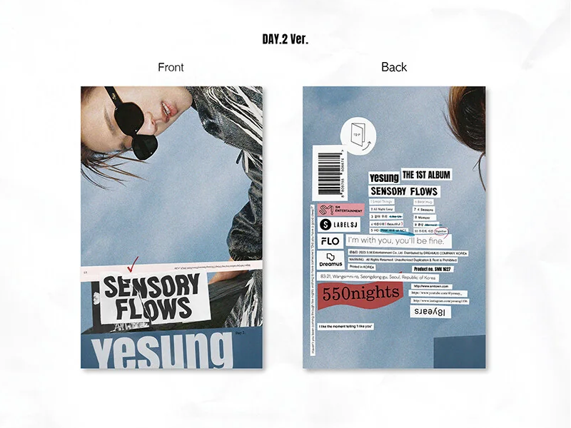 Yesung 1st Album - Sensory Flows – Choice Music LA