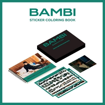 Baekhyun - Bambi Sticker Coloring Book – Choice Music LA