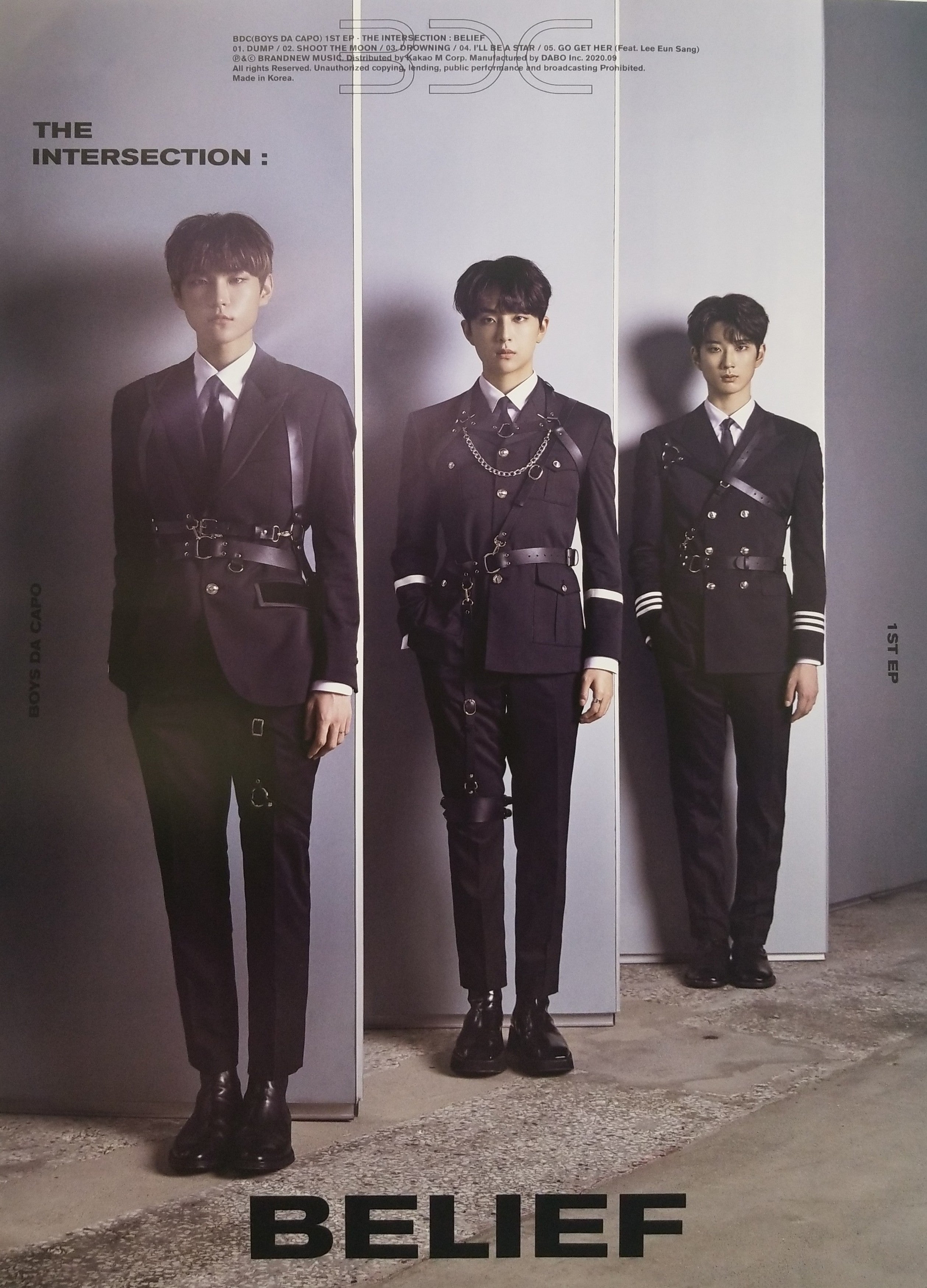 BDC 1st EP Album - THE INTERSECTION : BELIEF Official Poster - Photo C ...