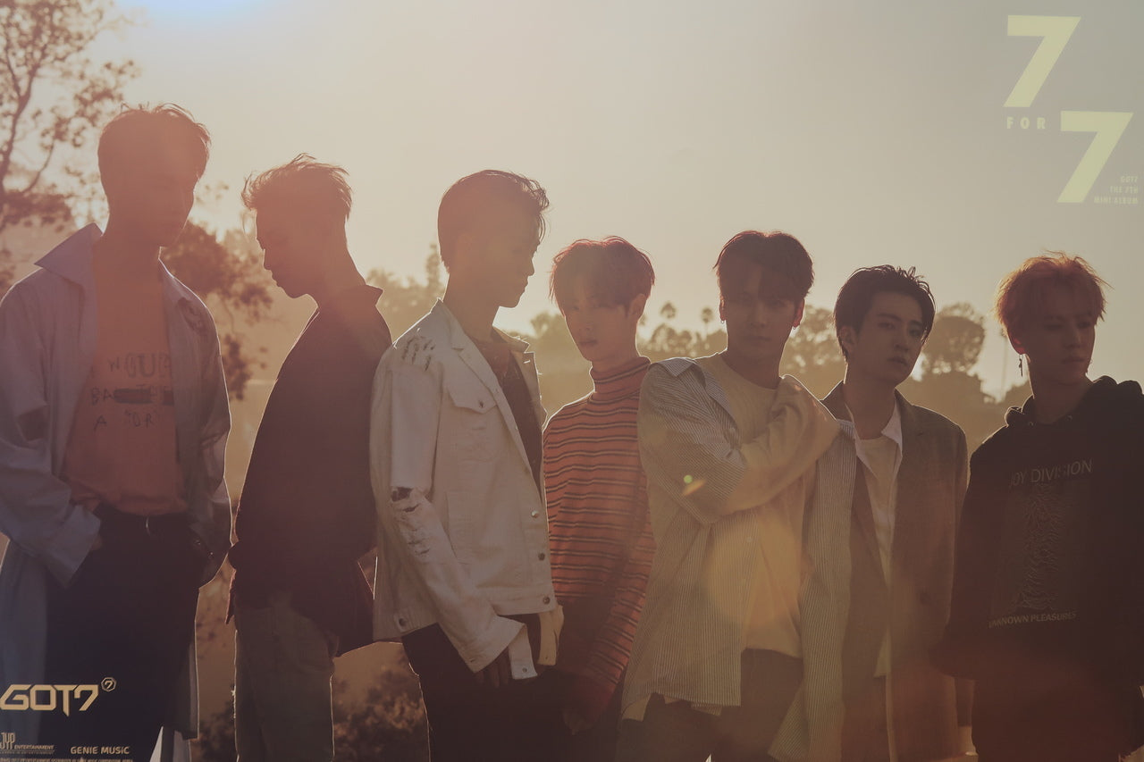 GOT7 Album 7 FOR 7 Official Poster - Golden Hour Version – Choice Music LA