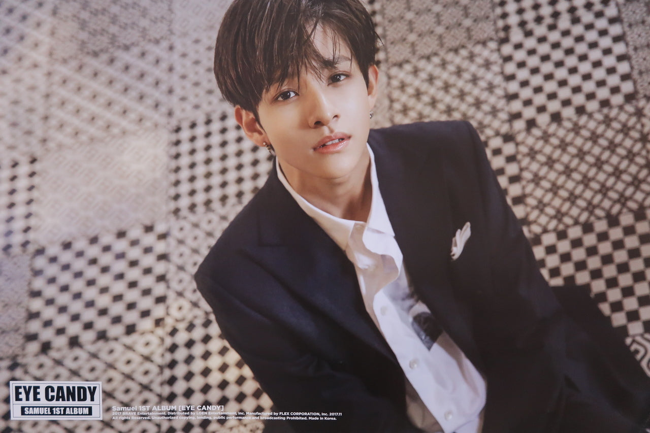 Samuel 1st Album EYE CANDY Official Poster - Photo Concept 2 – Choice ...