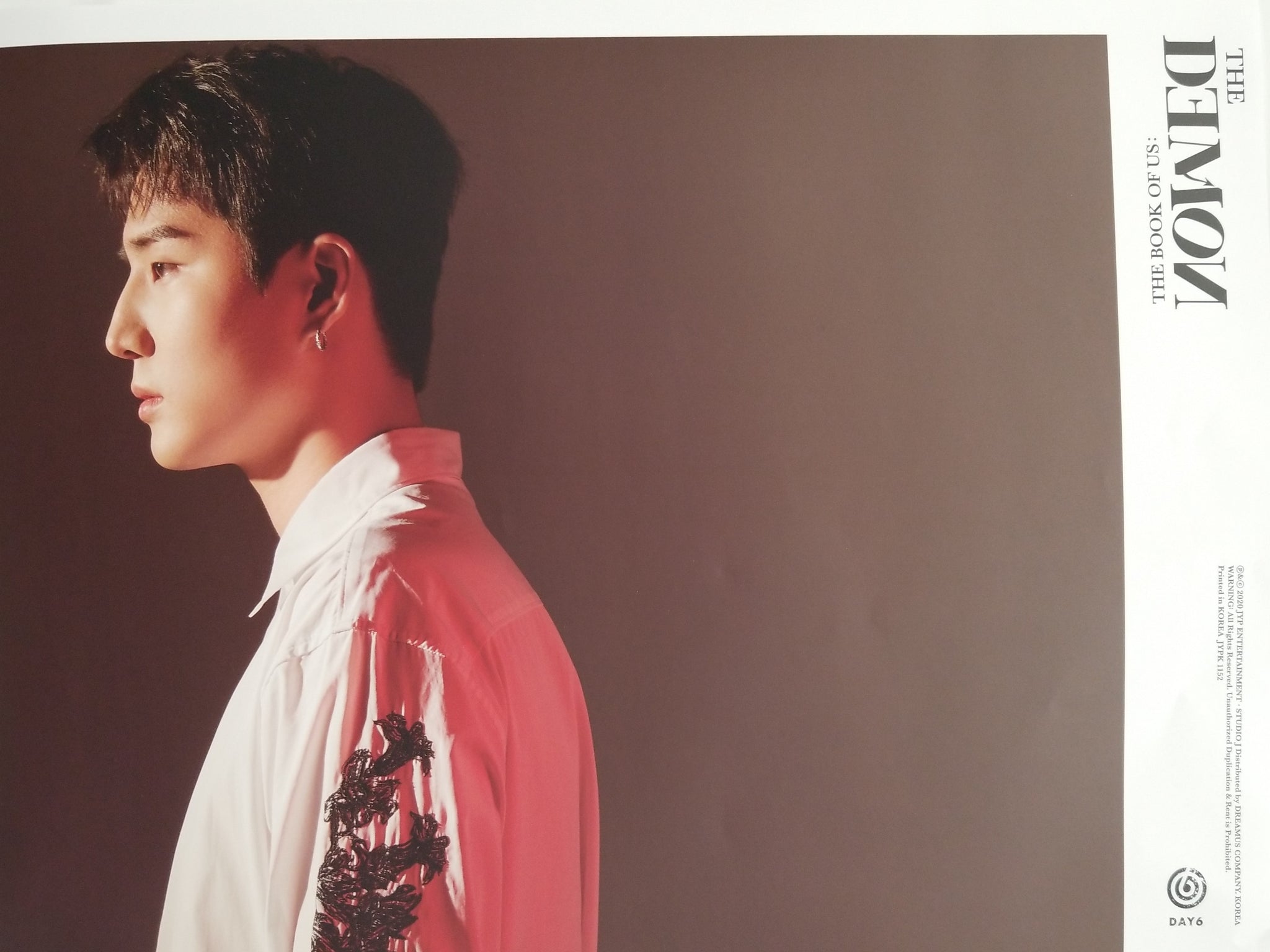 DAY6 6th Mini Album The Book of Us : The Demon Official Poster - Photo ...