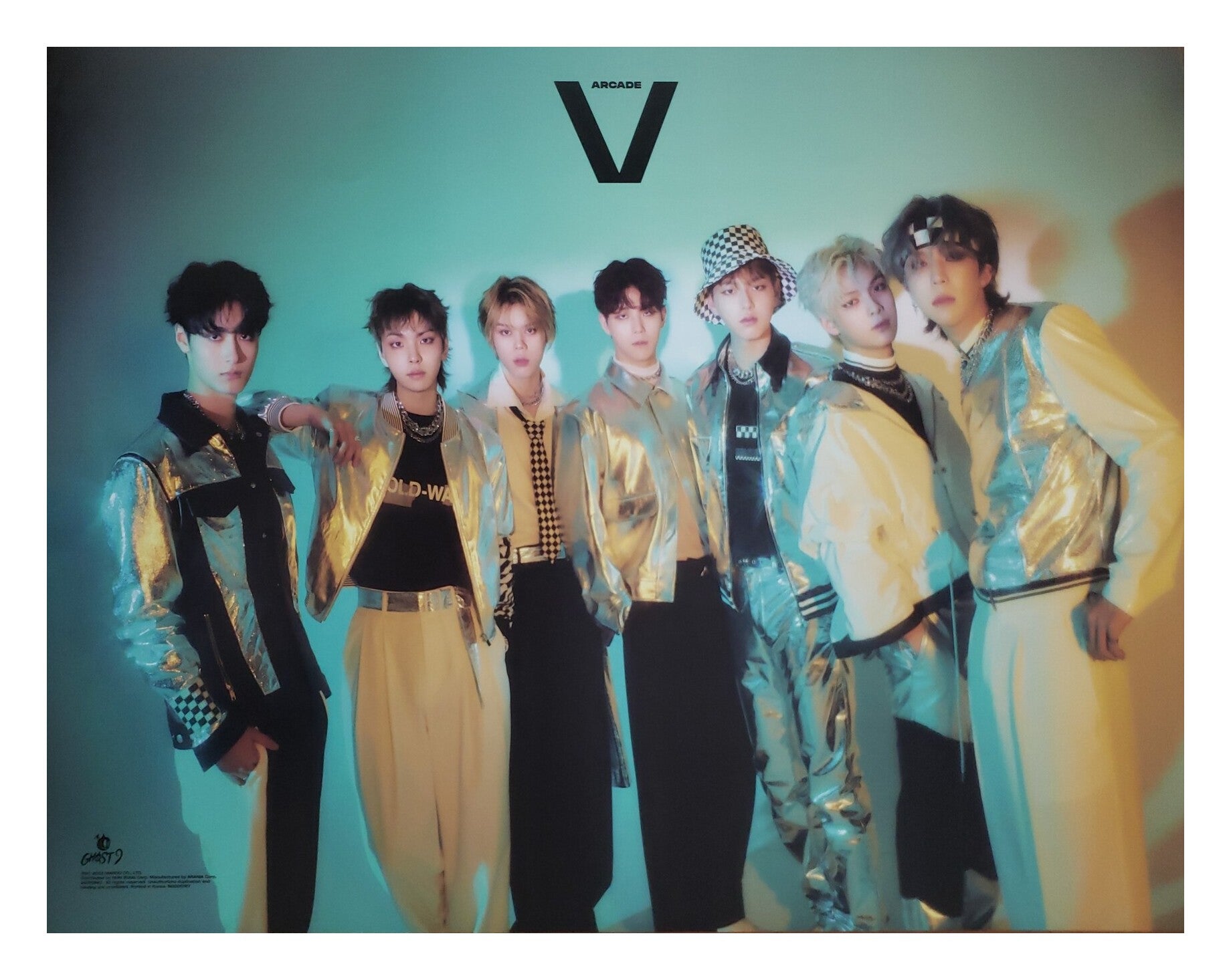 Ghost9 6th Mini Album Arcade : V Official Poster - Photo Concept Myste ...