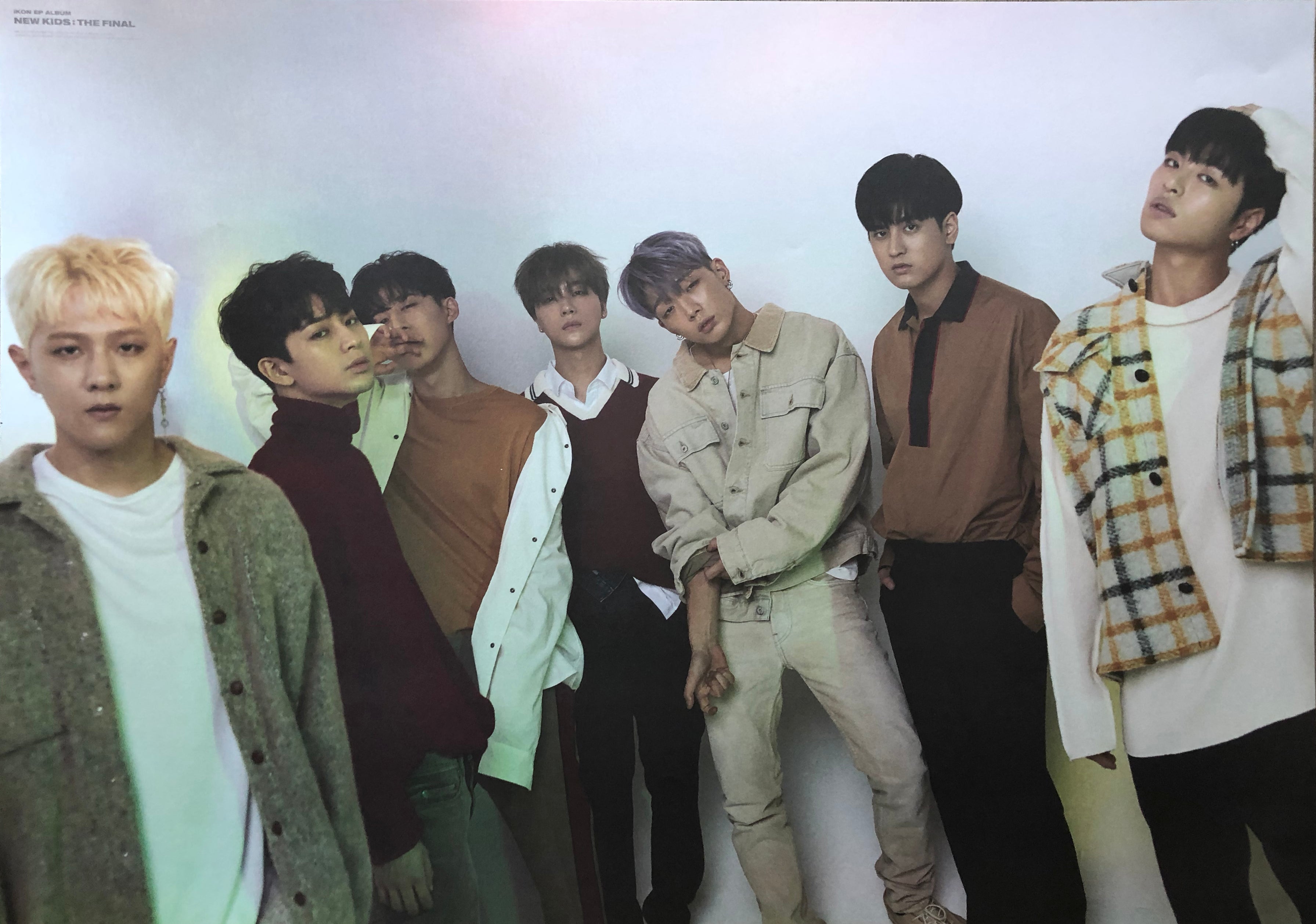 iKON New Kids : The Final EP [BLACKOUT] Official Poster - Photo Concep ...