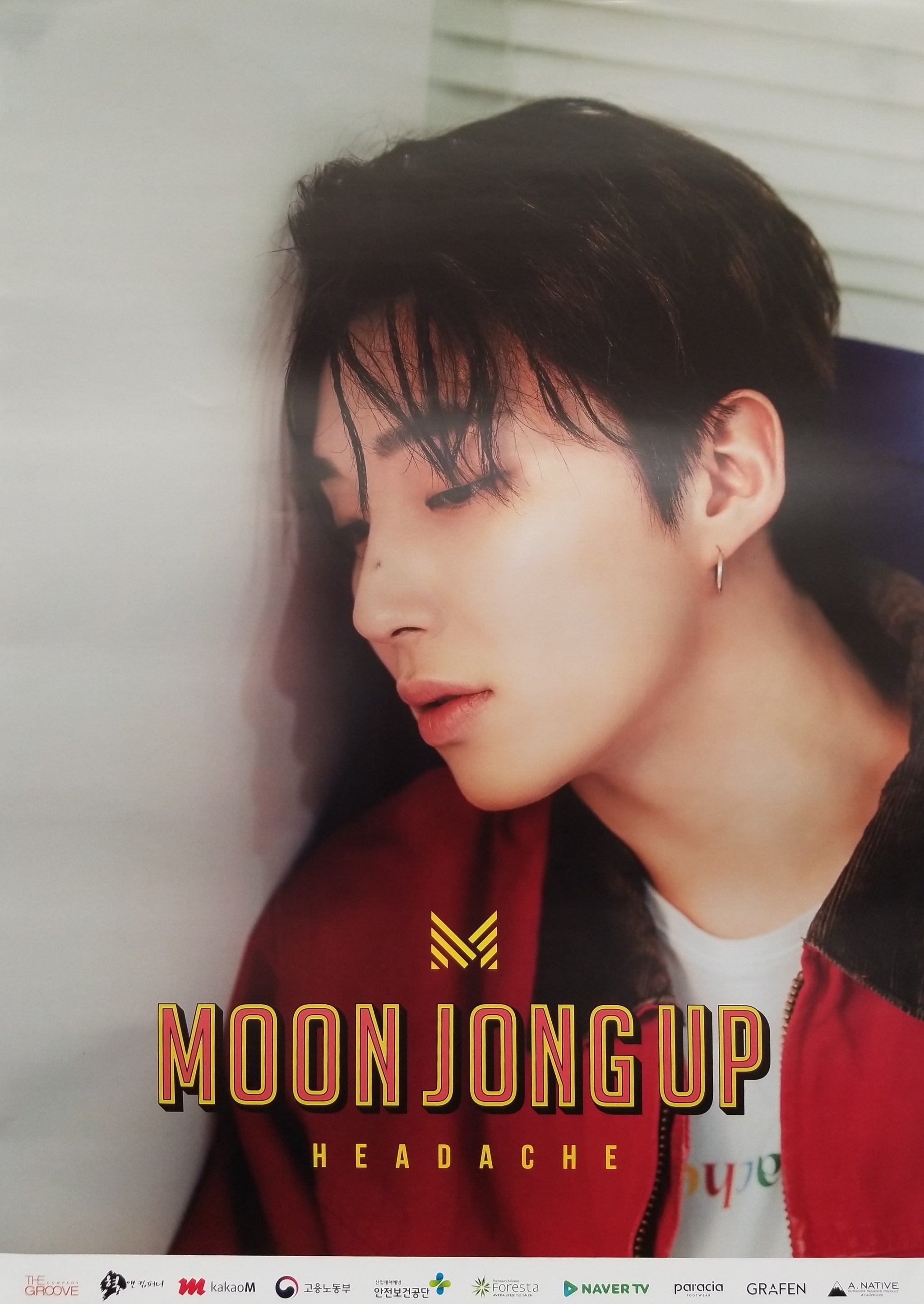 Moon Jong Up Single Album Headache Official Poster - Photo Concept 1 ...