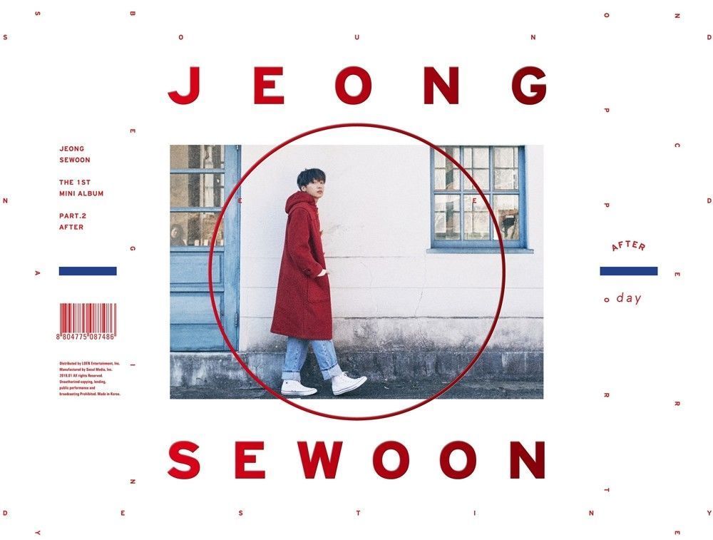 Jeong Sewoon Mini Album Vol. 1 Part. 2 - AFTER – Choice Music LA