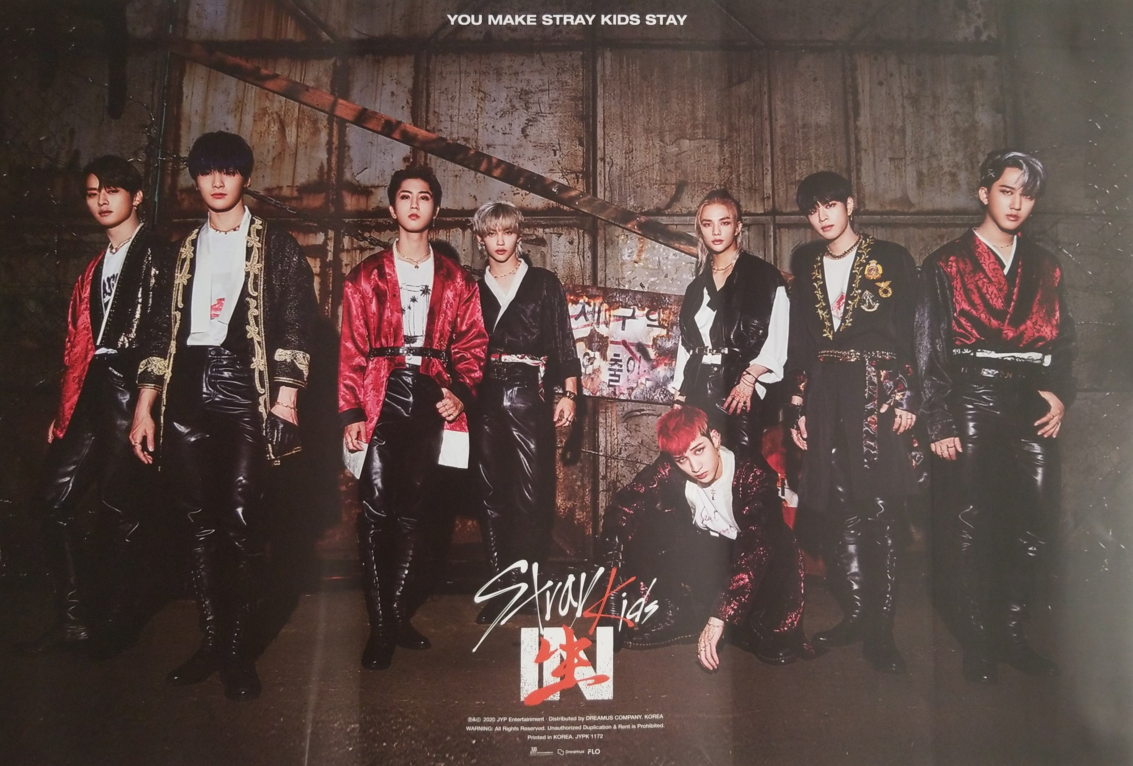 Stray Kids 1st Album Repackage IN生 Official Poster - Photo Concept B ...