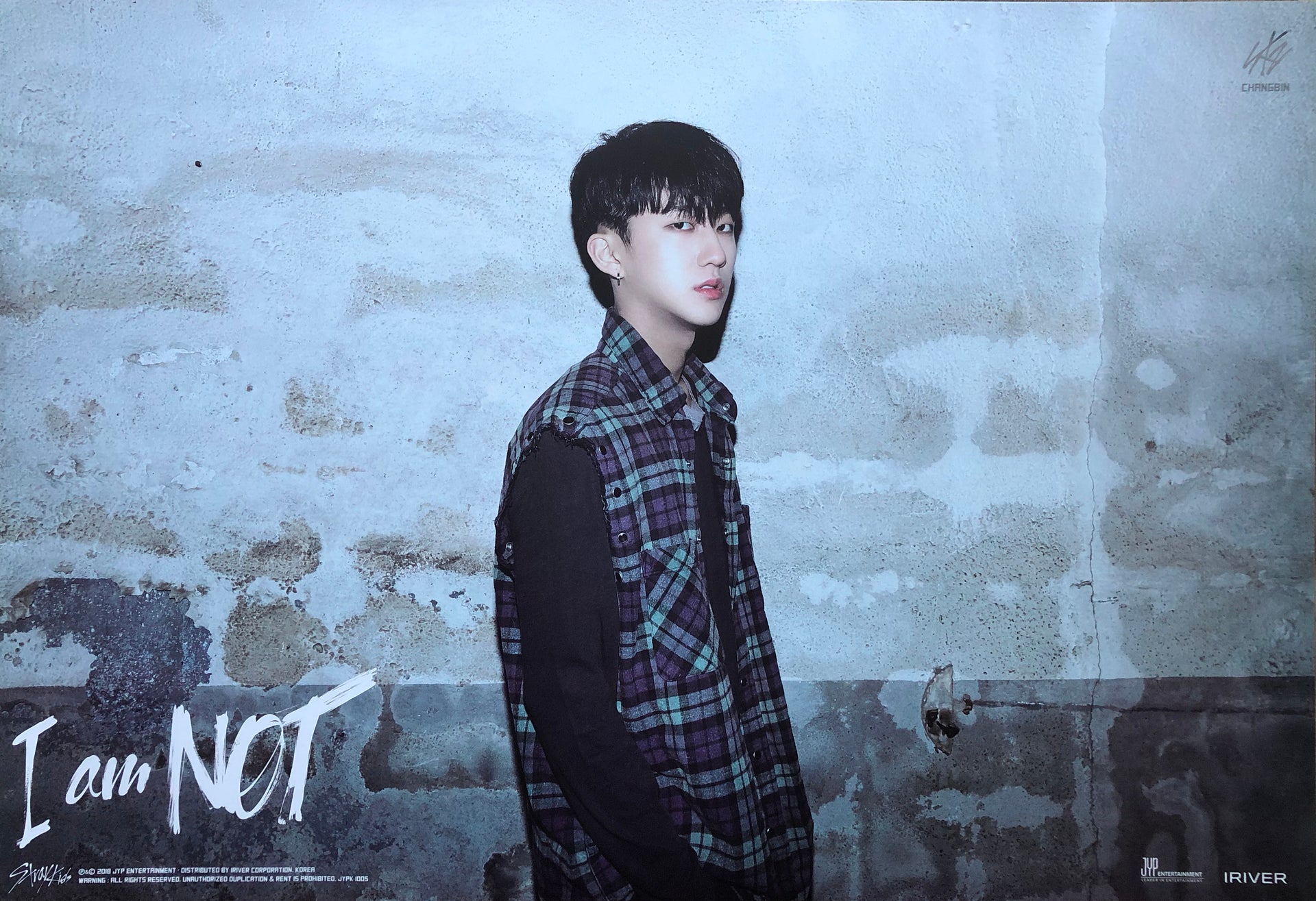 Stray Kids 1st Mini Album [I Am Not] Limited Edition Member Poster - C ...