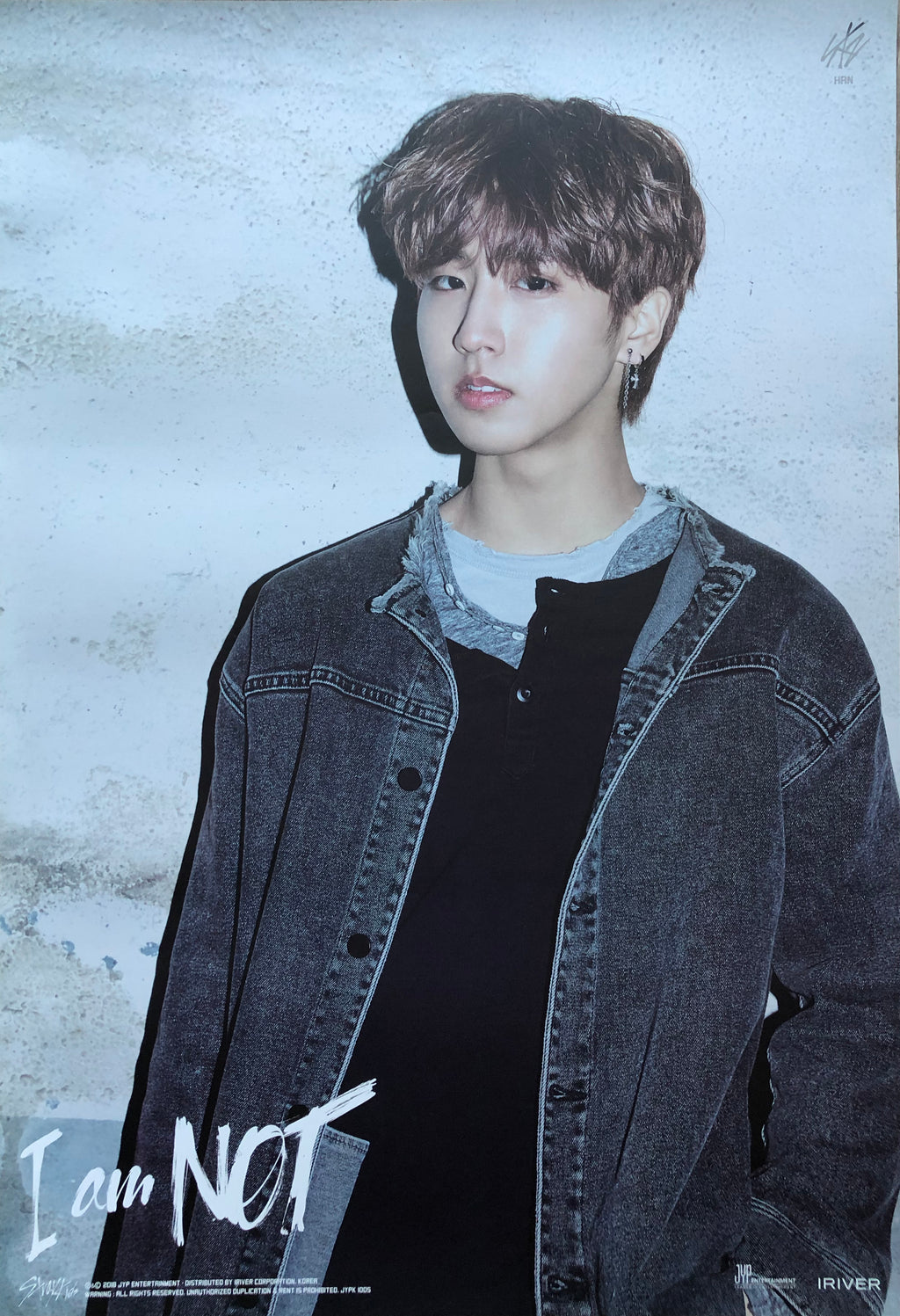 Stray Kids 1st Mini Album [I Am Not] Limited Edition Member Poster - H ...
