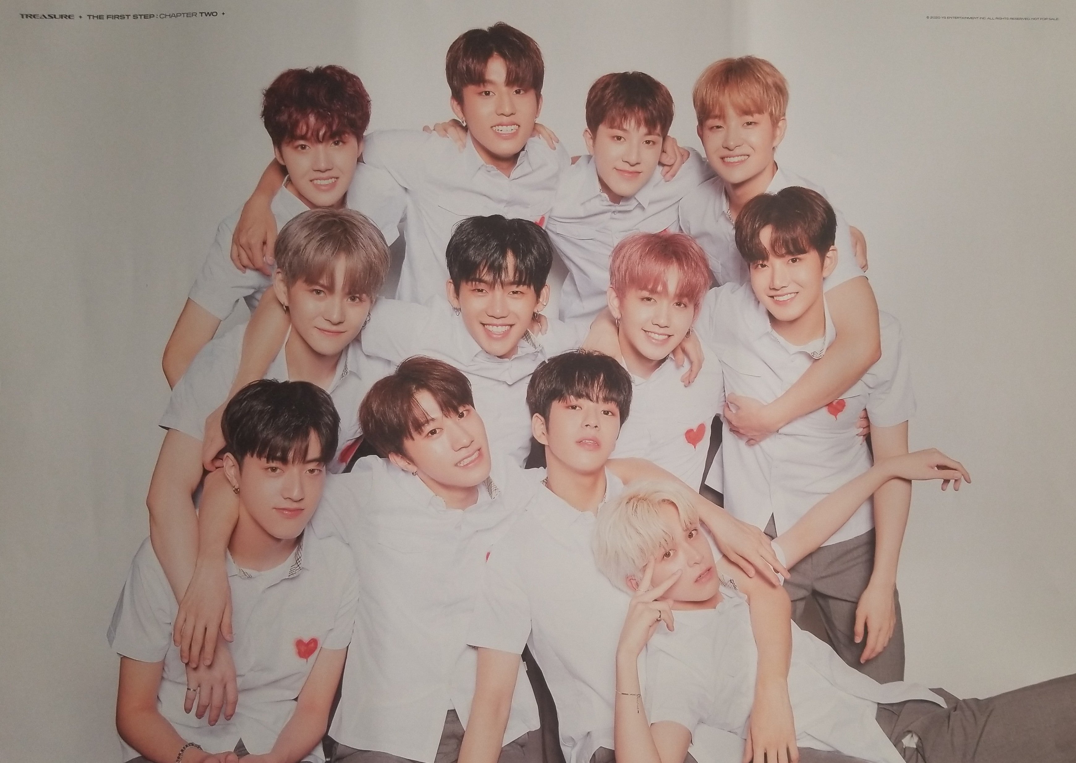 Treasure 1st Single Album The First Step : Chapter Two Official Poster ...