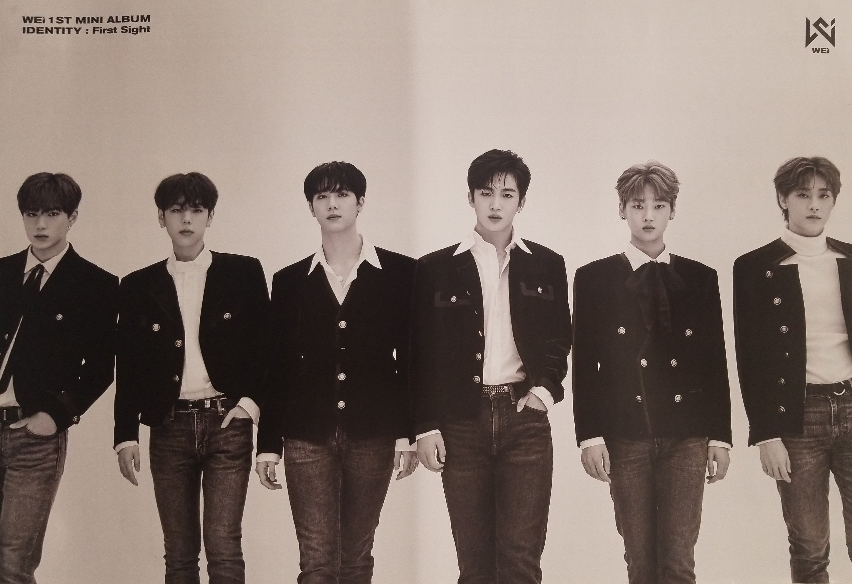 WEI 1st Mini Album IDENTITY : FIRST SIGHT Official Poster - Photo Conc ...