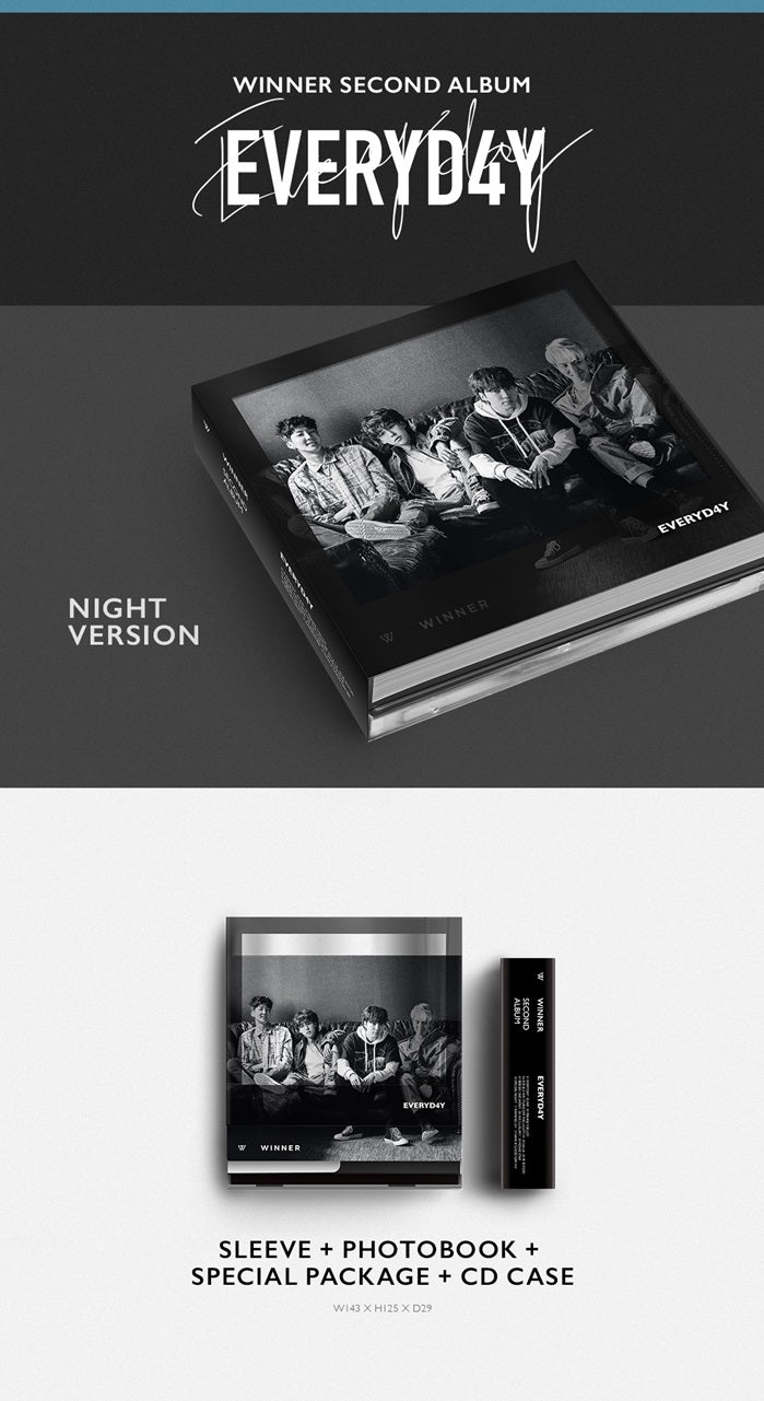 Winner 2nd Album - EVERYD4Y – Choice Music LA